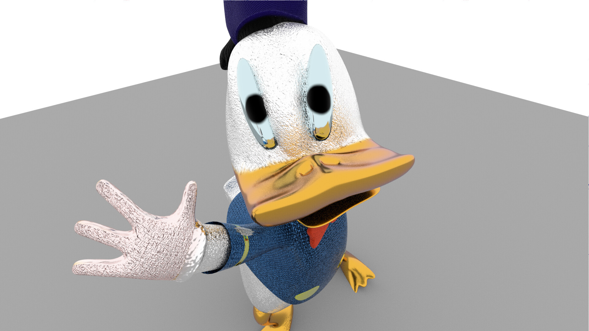ArtStation - Dondald Duck 3D Model