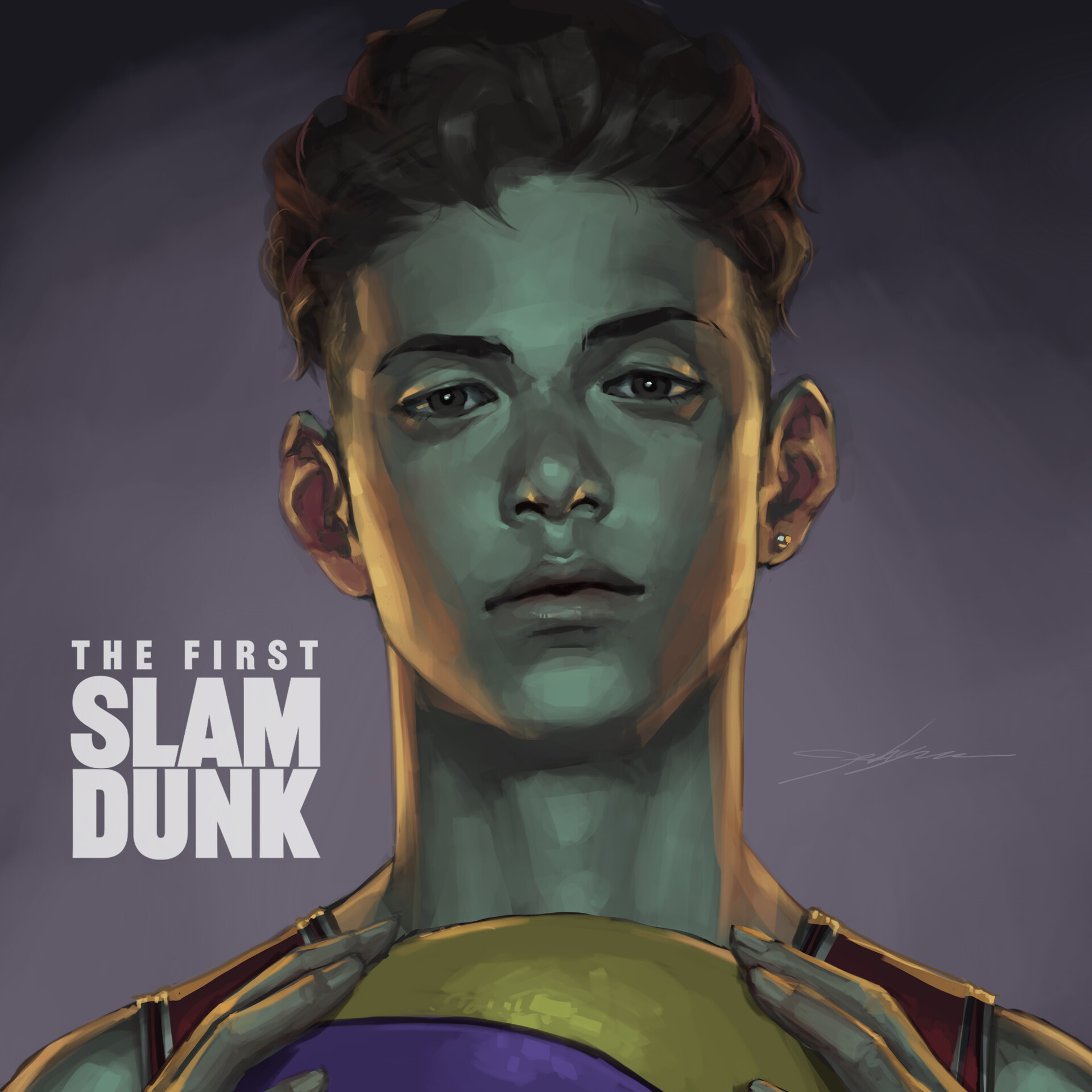 ArtStation - 90min Drawing Practice THE FIRST SLAM DUNK