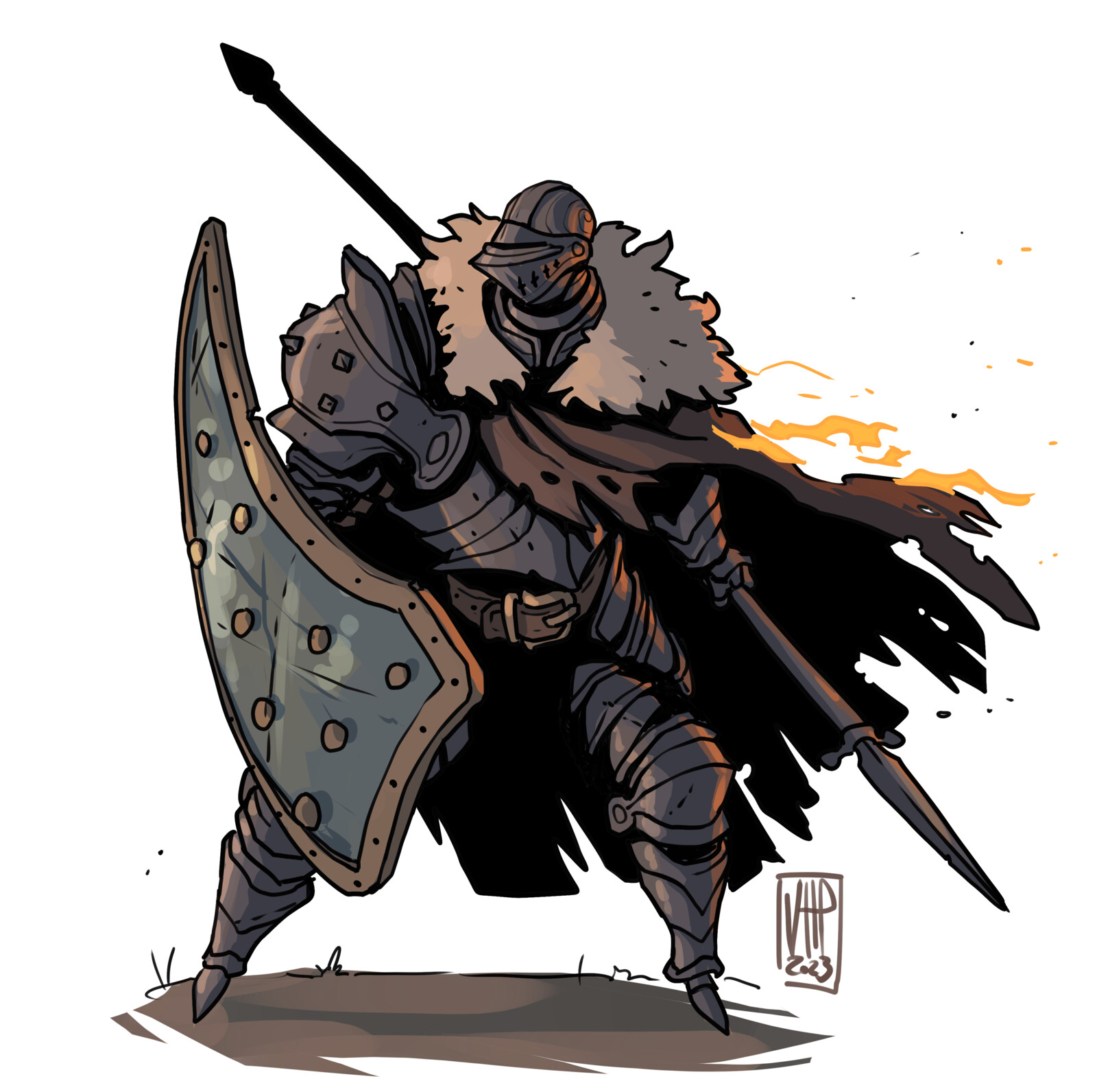 Bone Dust - Fire knight