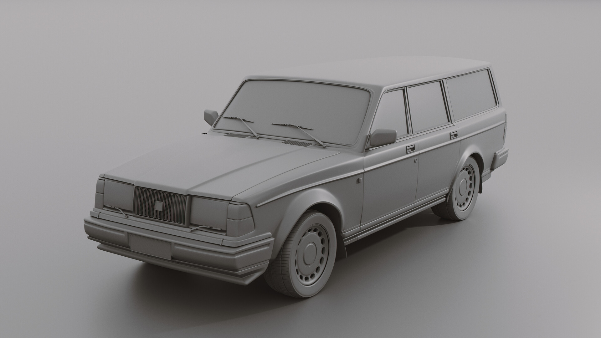 ArtStation - Volvo 240