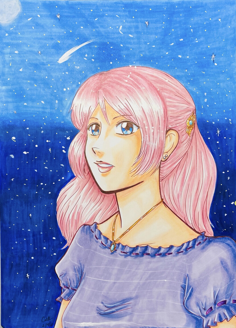 Lynear Art - Moonlit Walk