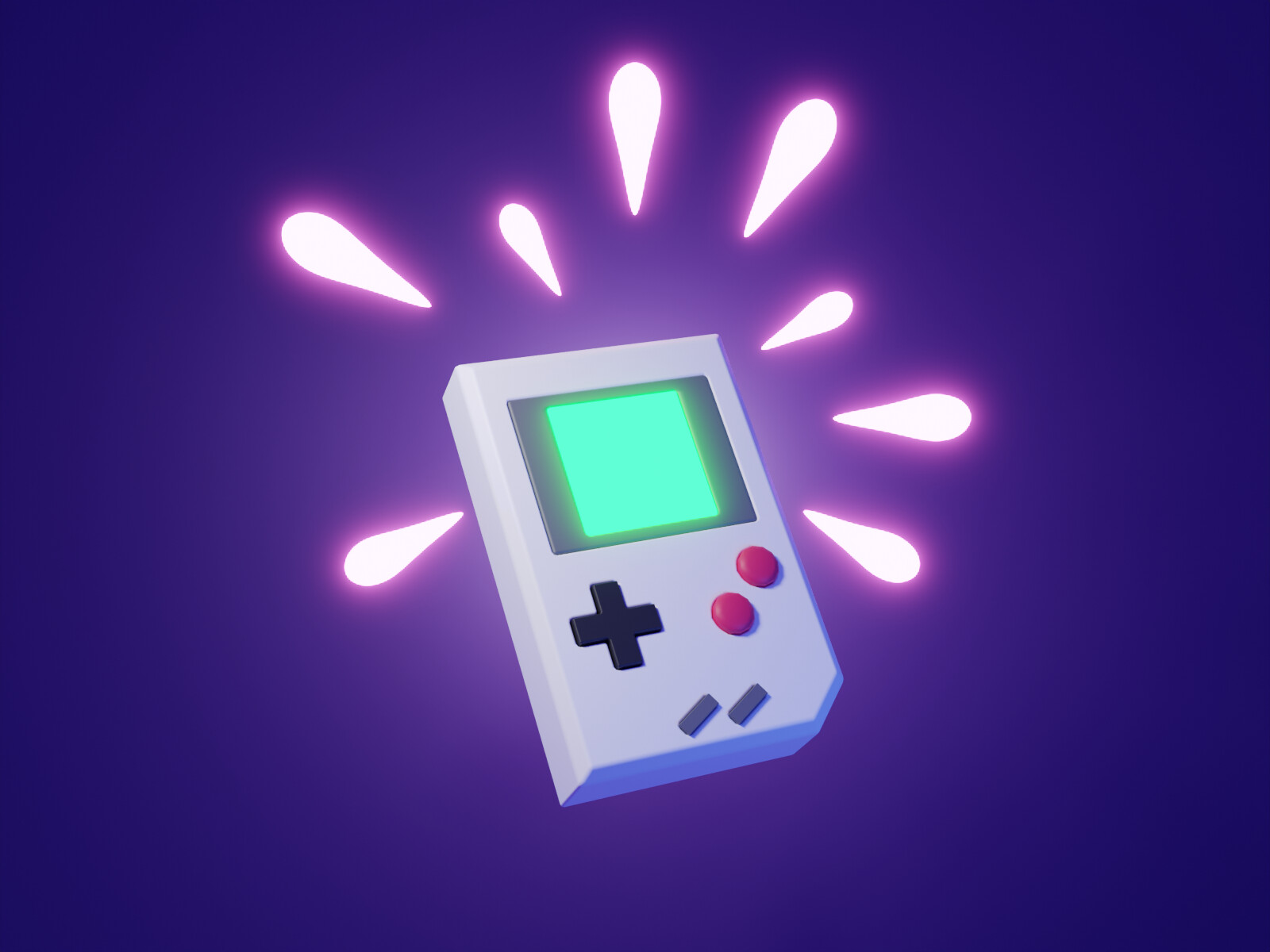 ArtStation - Gameboy ( Retro design )