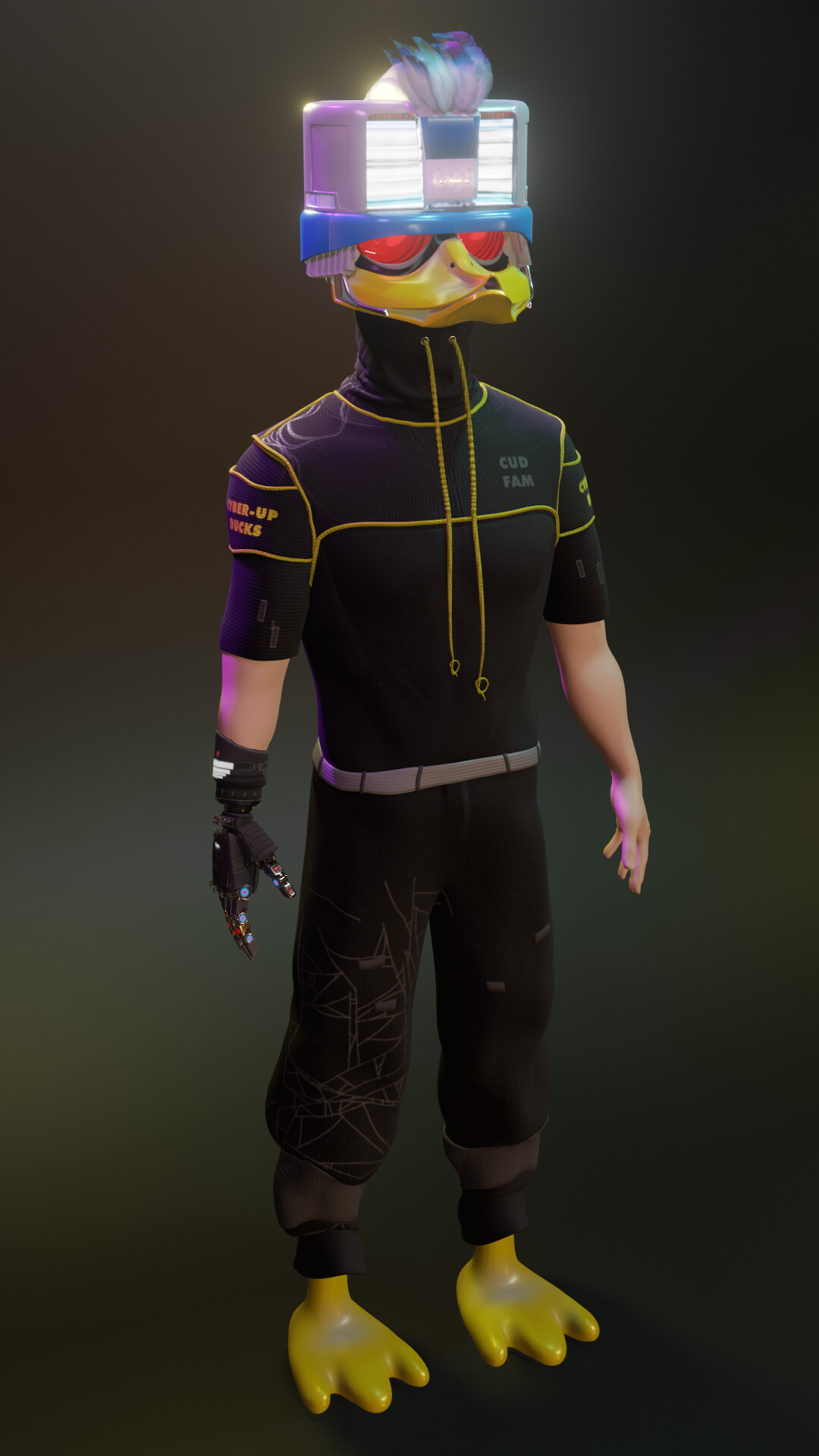 ArtStation - NFT 3D_Duck Model