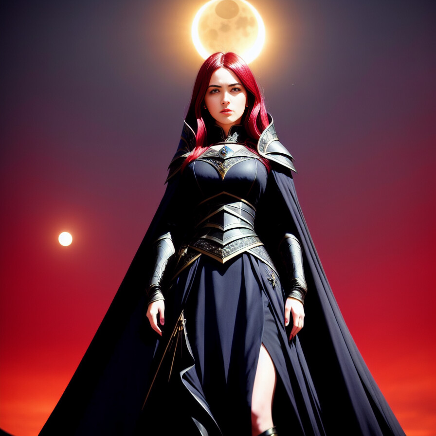 ArtStation - a mage in the nightlands