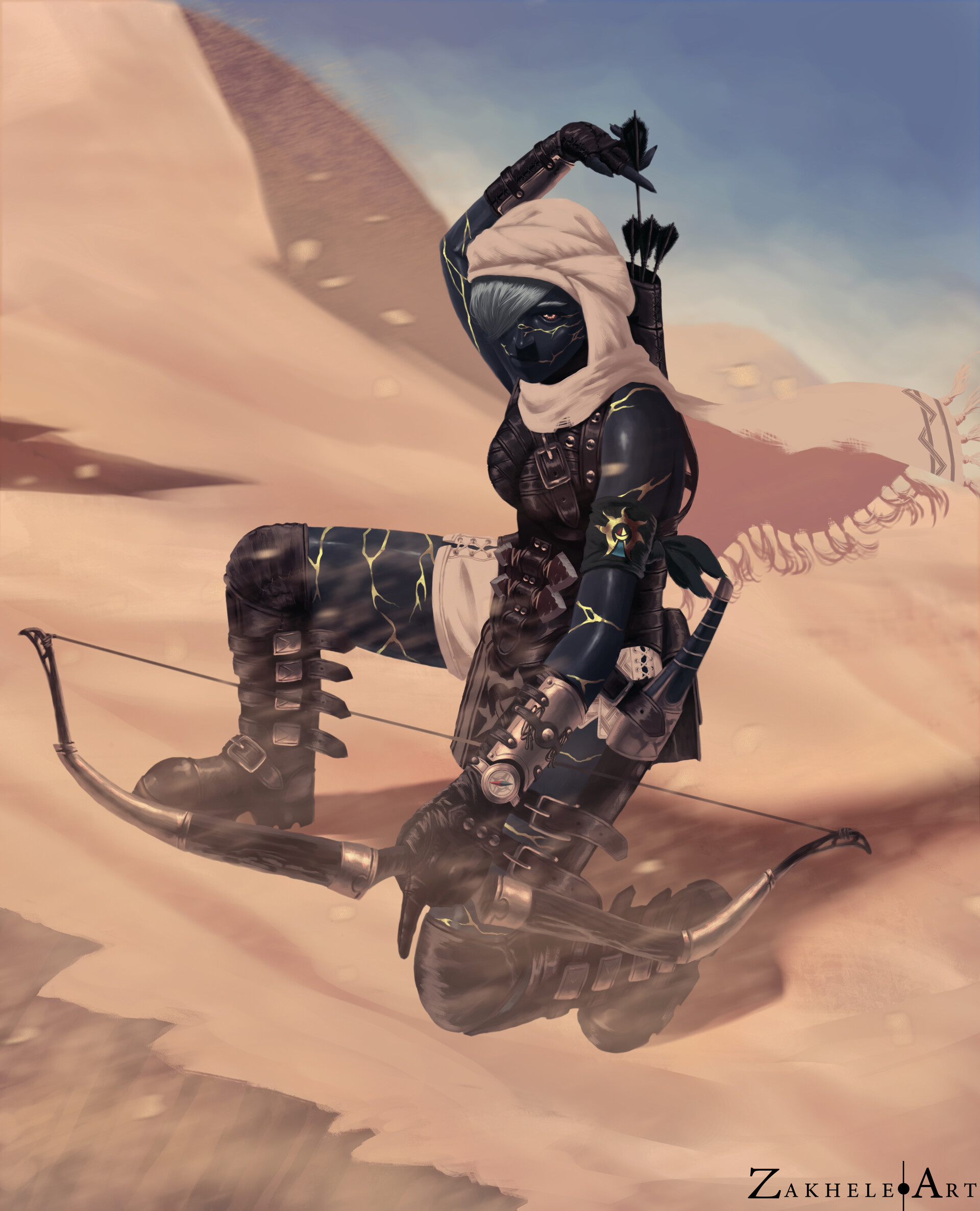 ArtStation - Avani, Earth Genasi | Commision