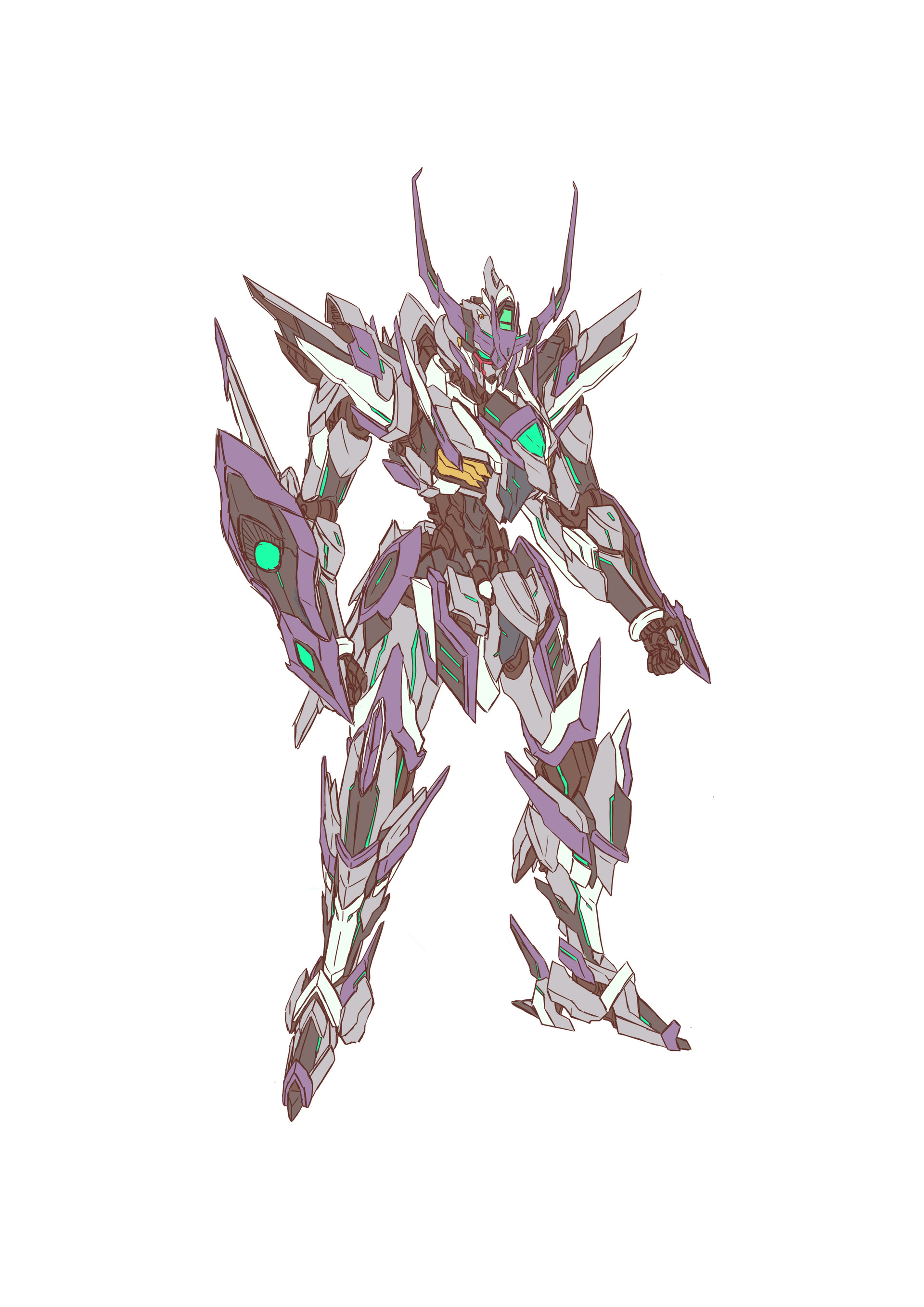 how to draw mecha gundam