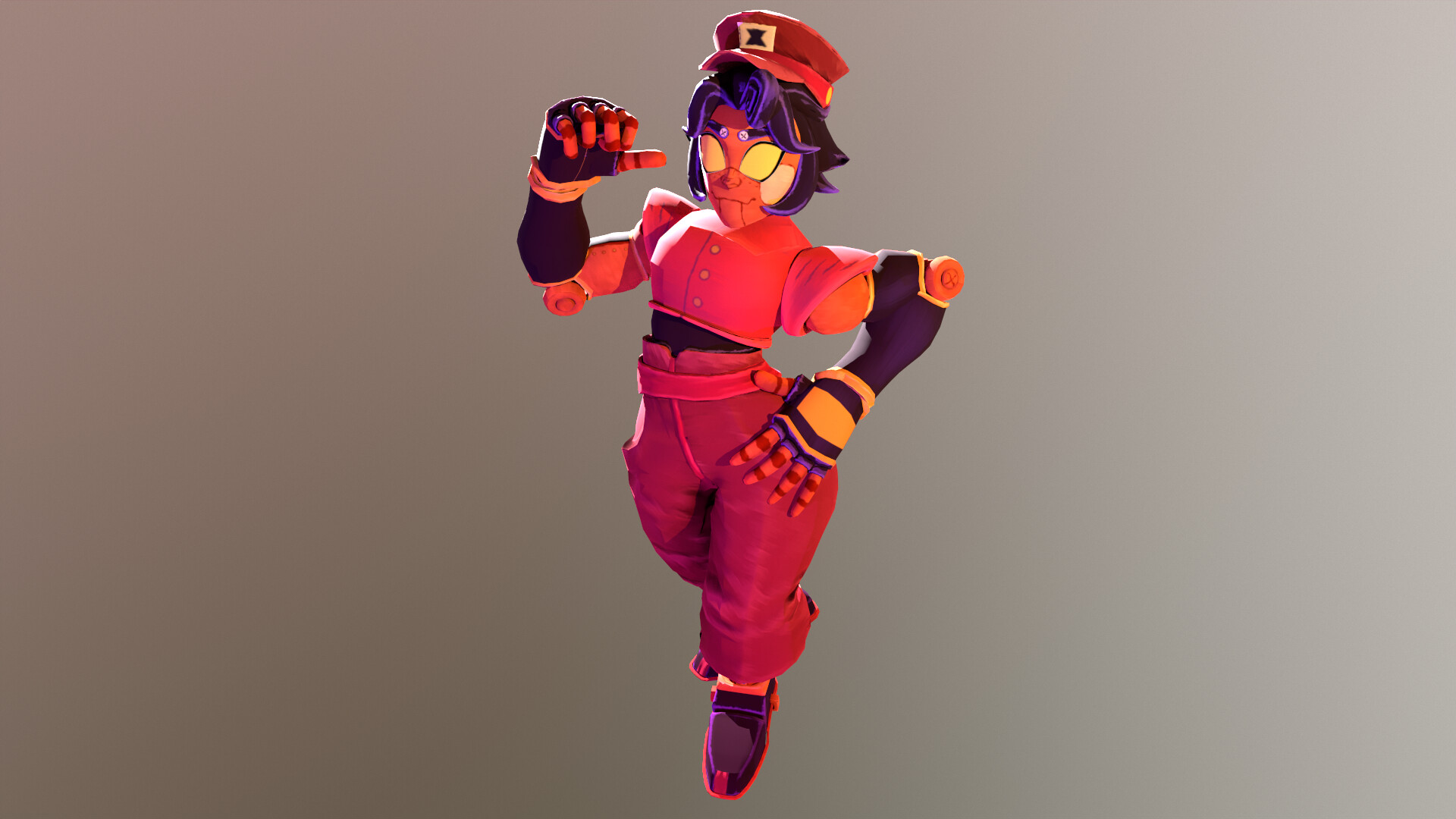 ArtStation - Chrono-Bot: The Time Traveling Robot Girl