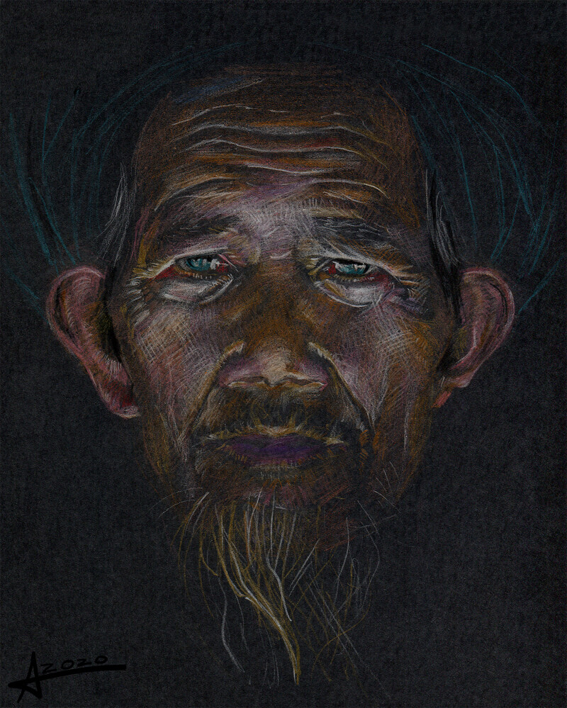 ArtStation - Portrait of an old man