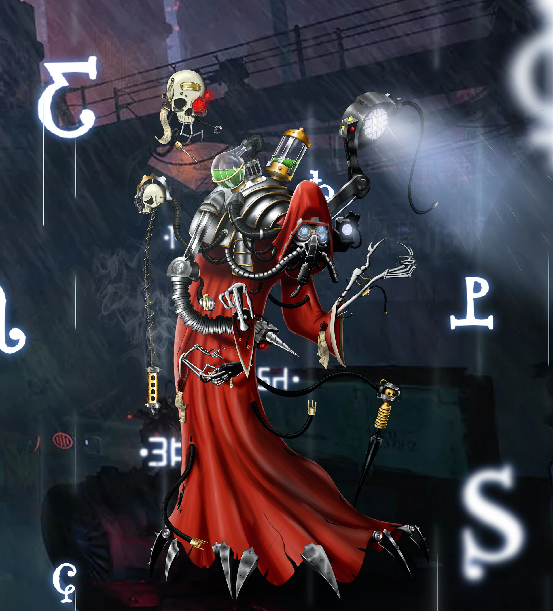 ArtStation - Techpriest Explorator (WH40K)