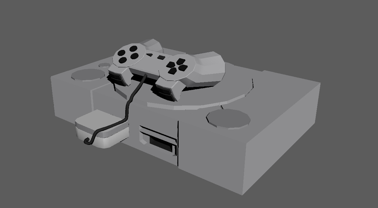 ArtStation - Low-Poly 3D PS1