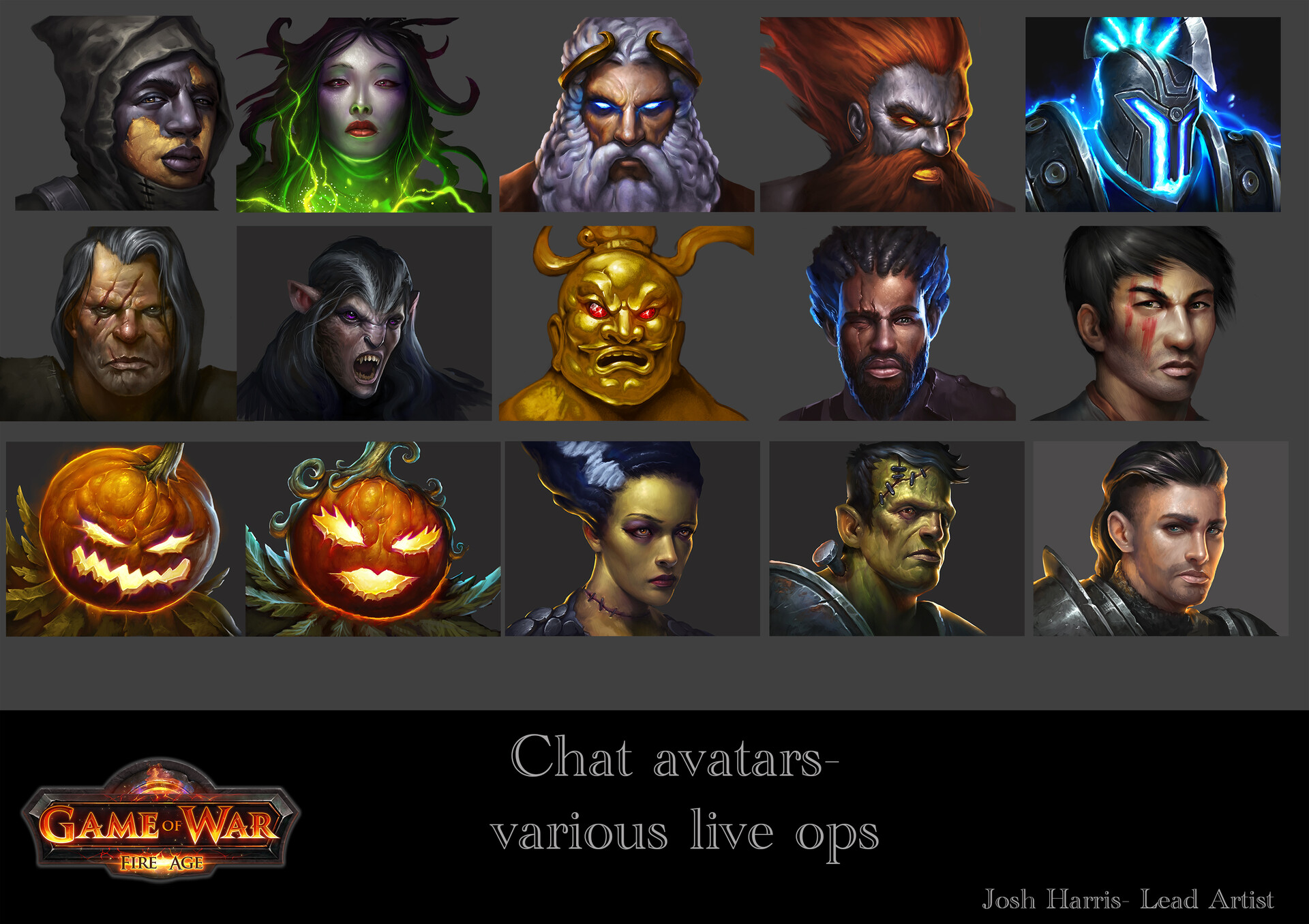 ArtStation - Game of War assets 01