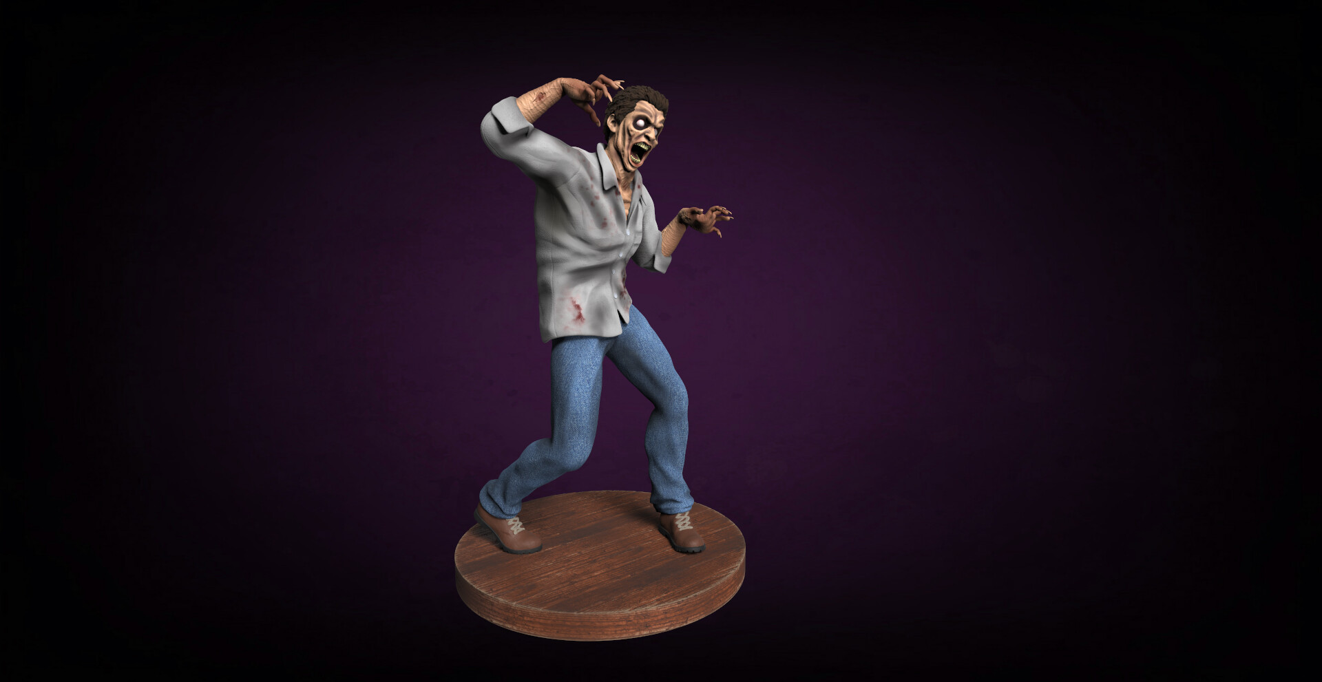Geoff Graham - Deadite inspired Zombie Demon for 3D Print - V1
