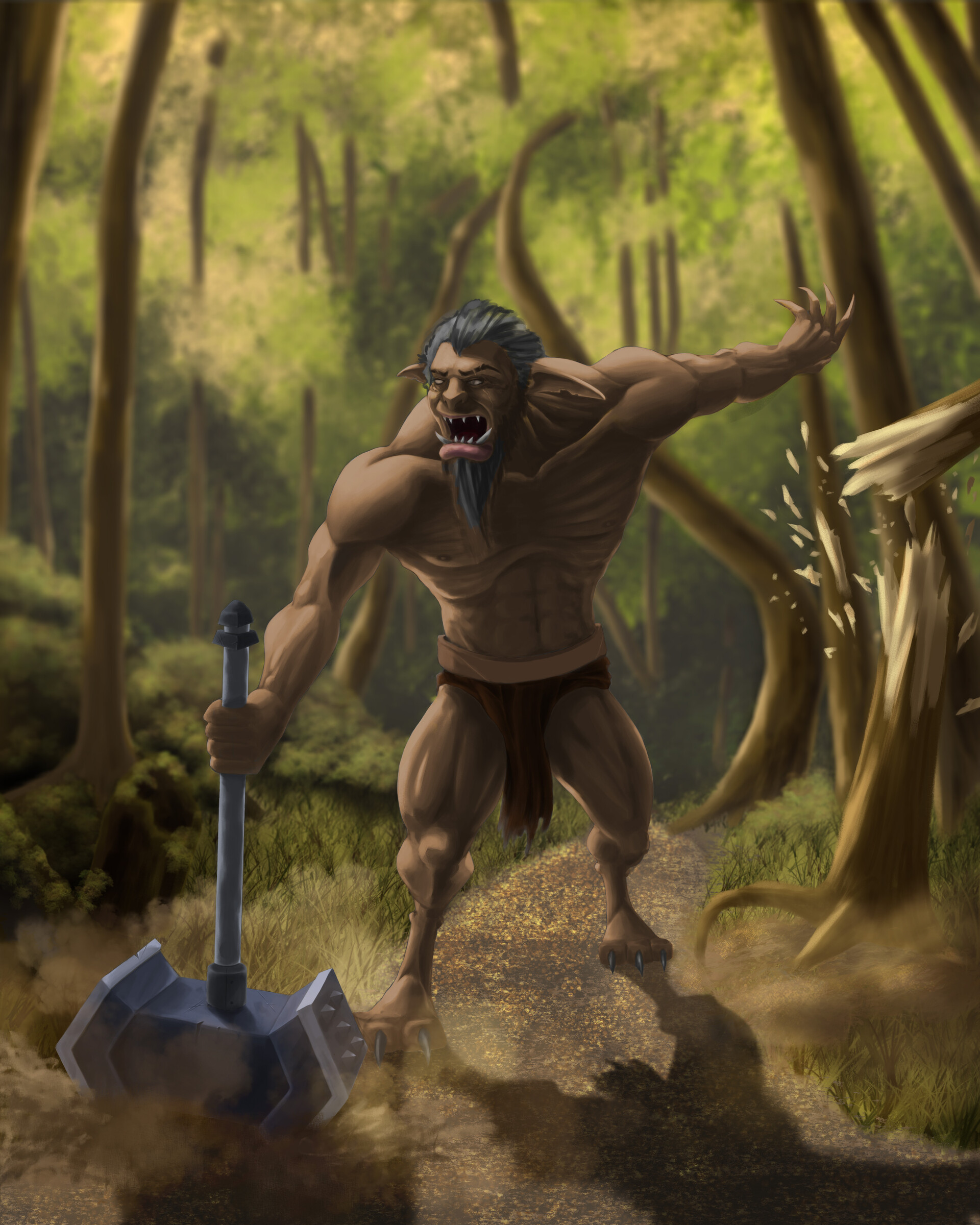 Timothy Stuart - Hulking Warhammer