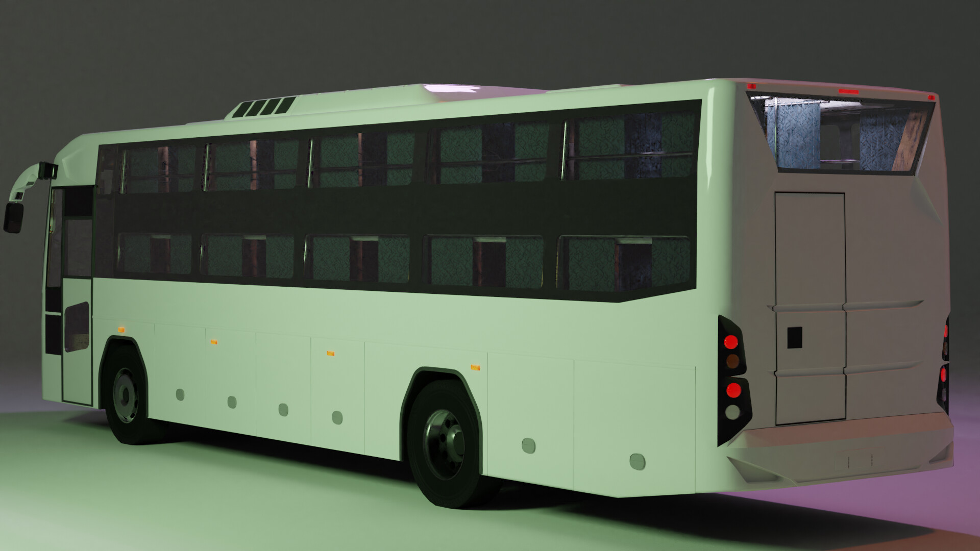 Gana Sai Krishna - Sahara Coach bus model recreation