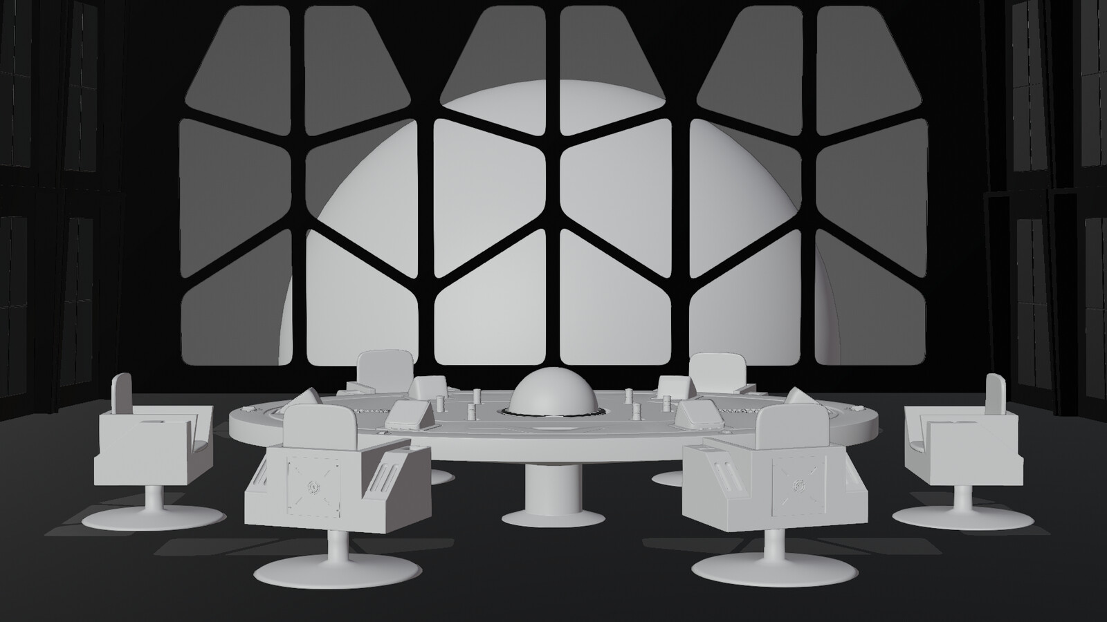 Nick Alberelli - Sci Fi Conference Room Environment