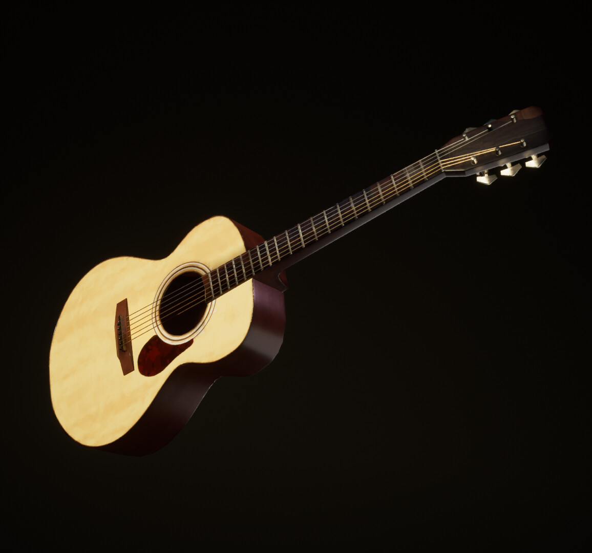 ArtStation - The Quiet Things - Guitar