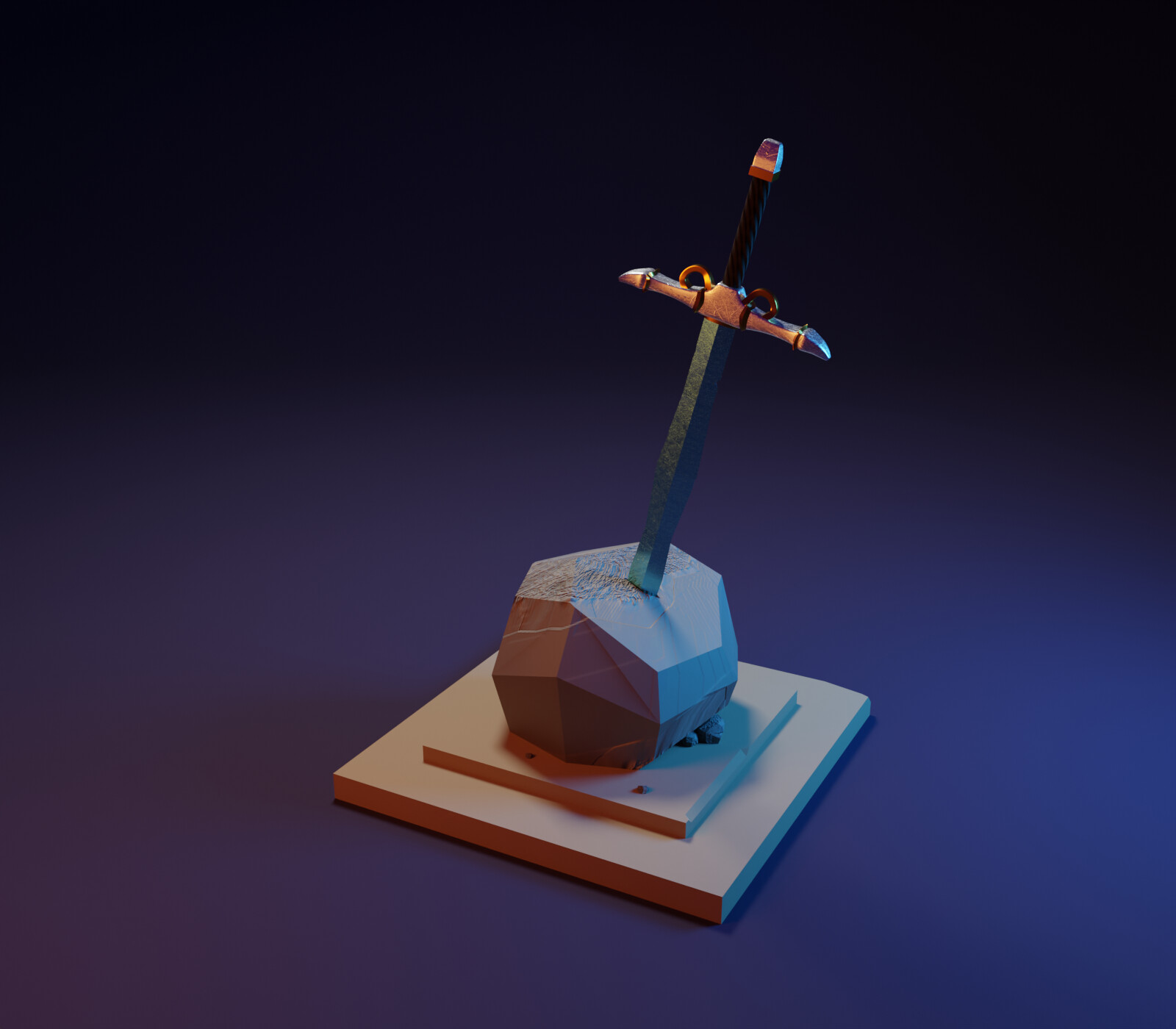 ArtStation - Sword in the stone
