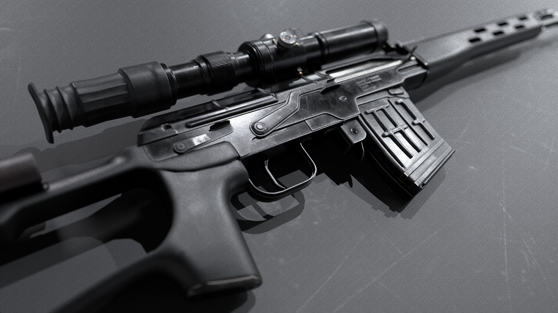 ArtStation - SVD - Dragunov Sniper Riffle