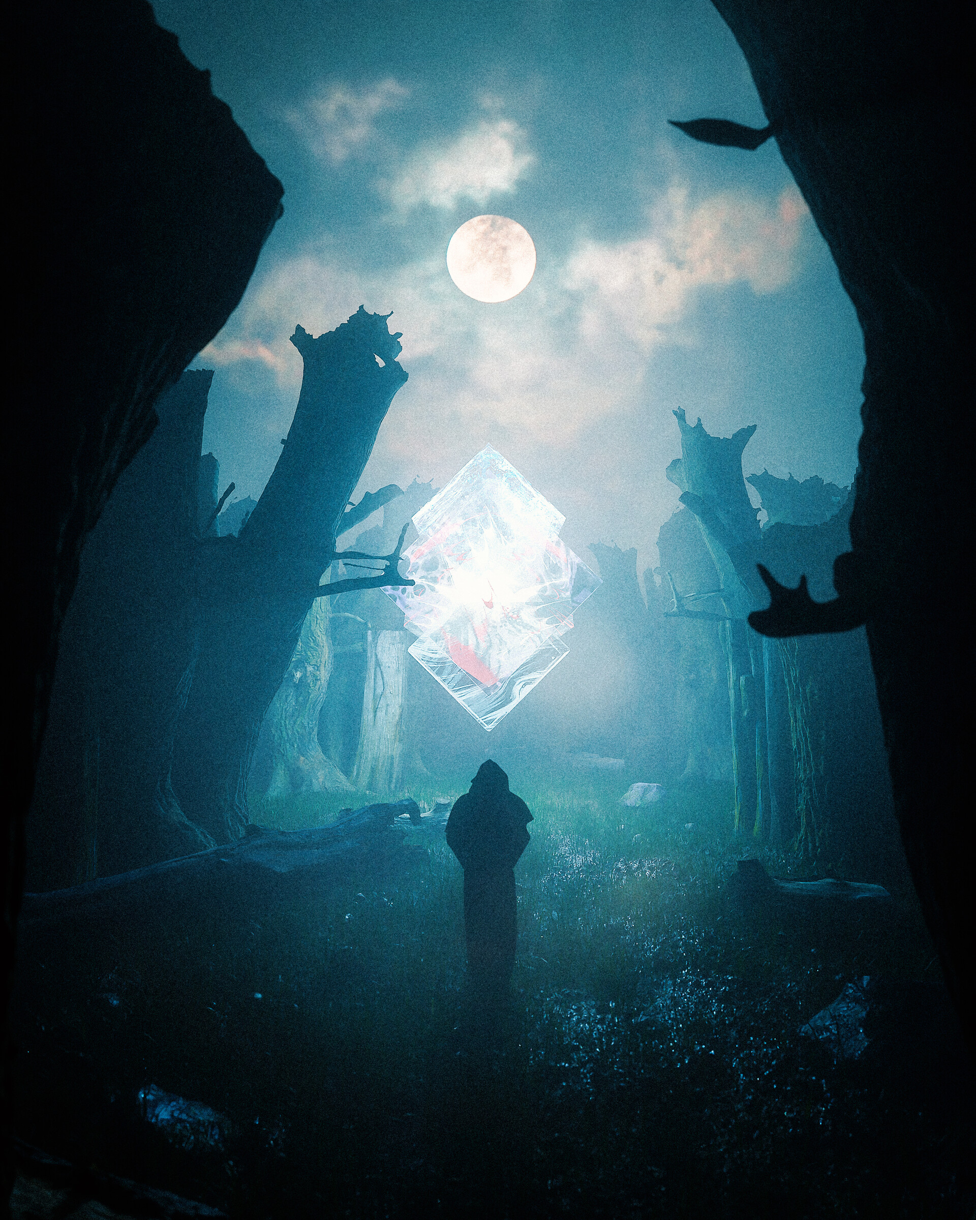 ArtStation - Under the Moonlight