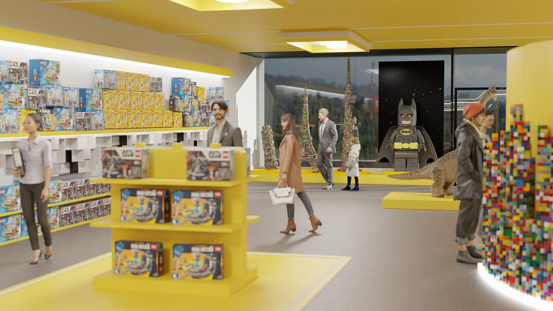 ArtStation - InStore-Experience: Lego Sportfanatics