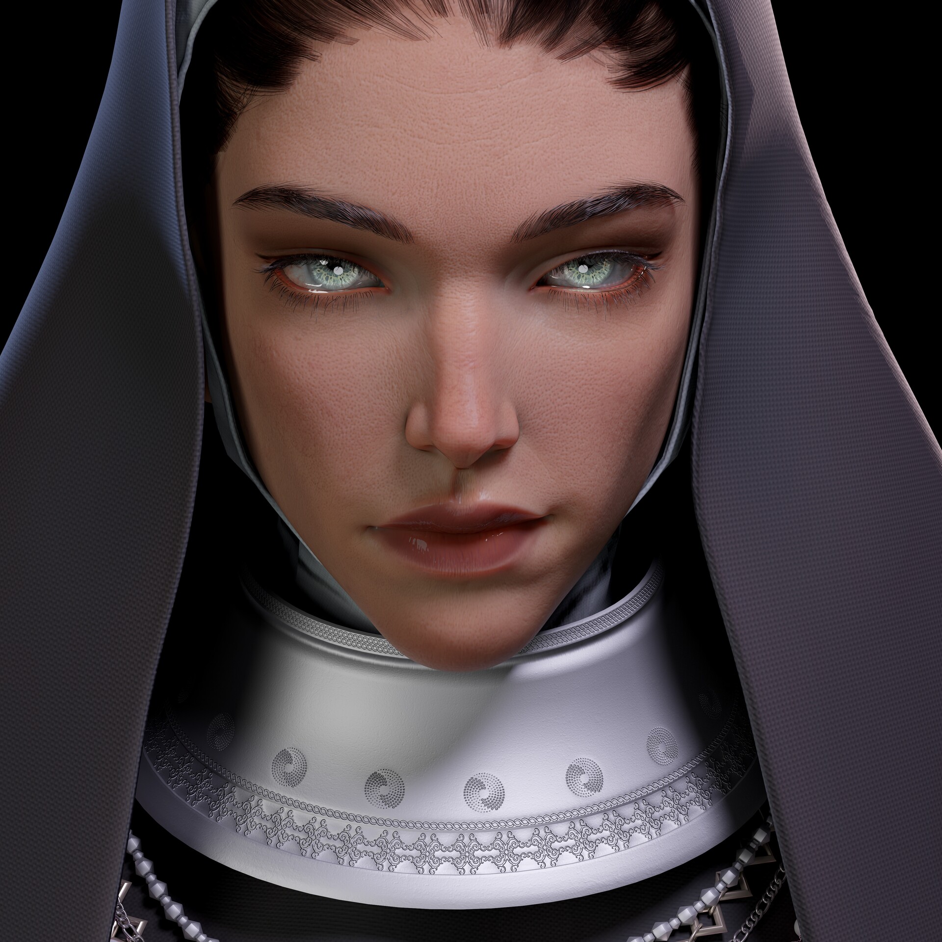 ArtStation - The nun