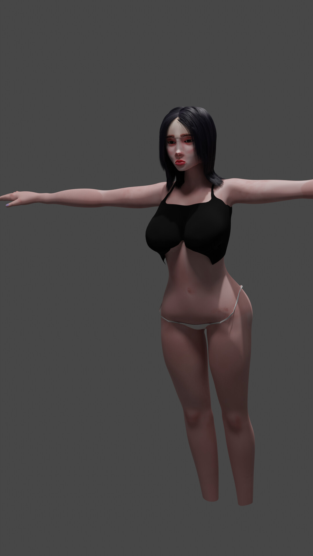 ArtStation - 3D female body sculpt