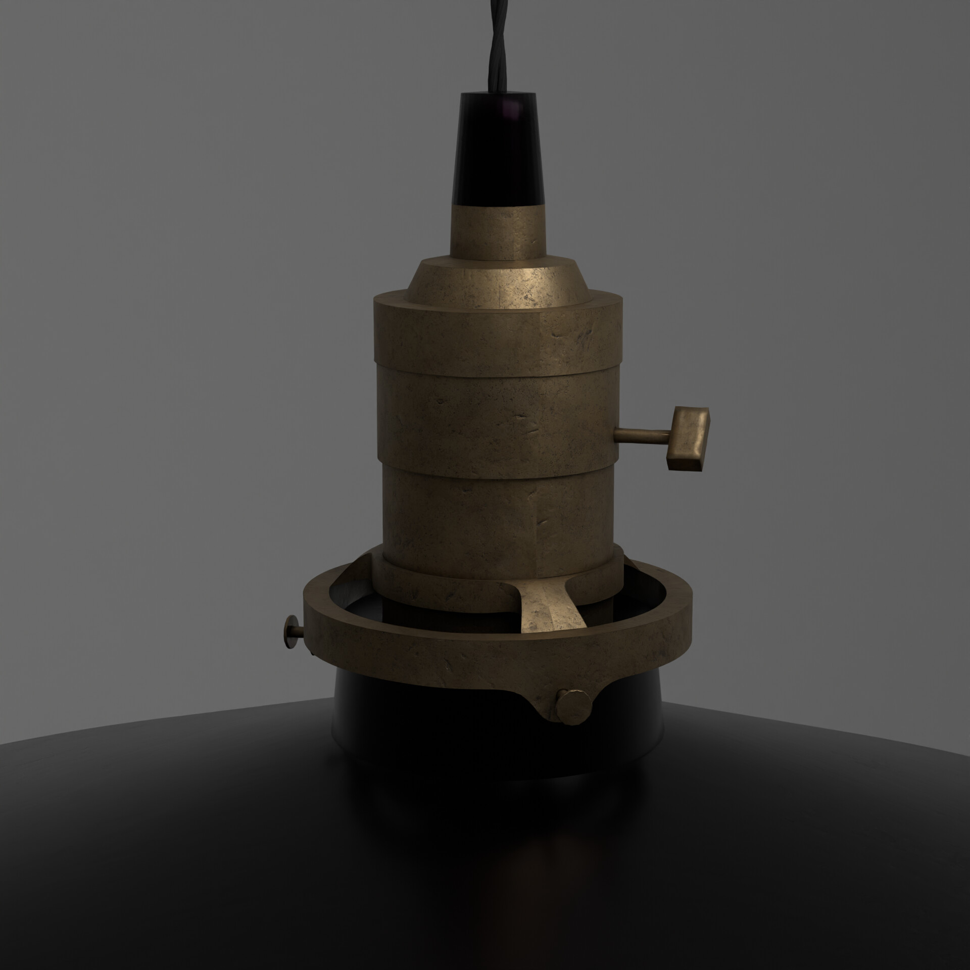 ArtStation - Dirty Old Lamp