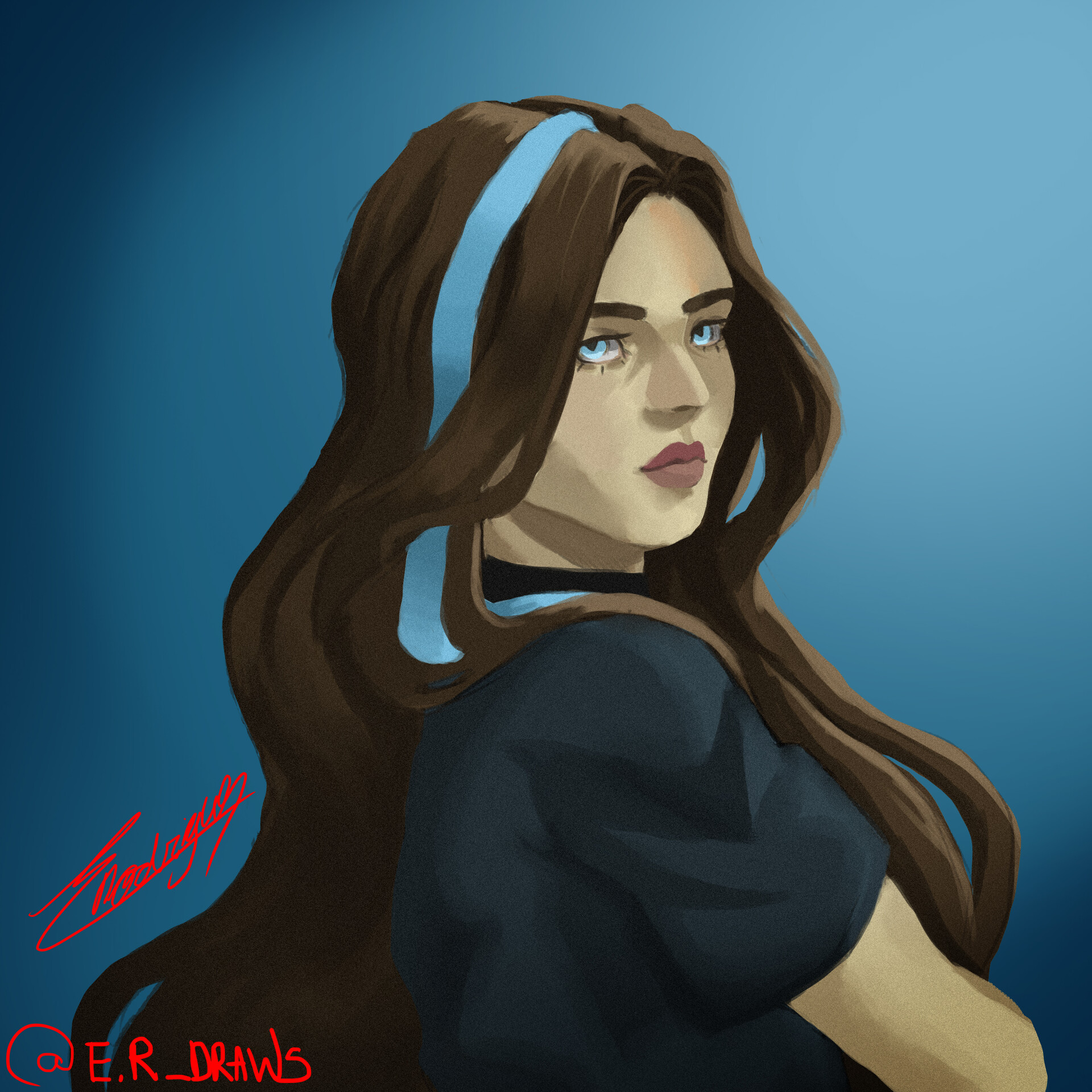 ArtStation - Carina Leoni em calamidade Fan art