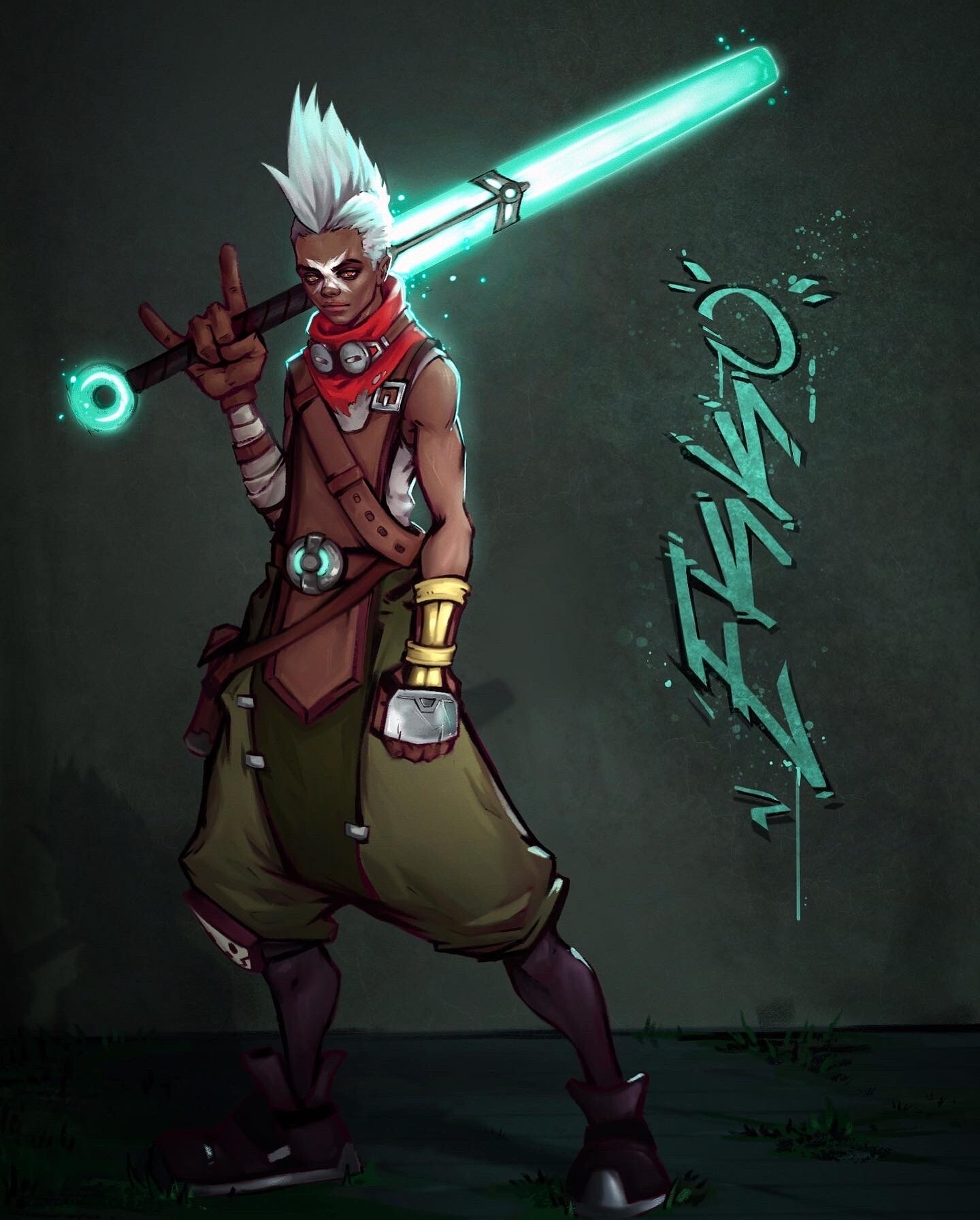ArtStation - Ekko fan art