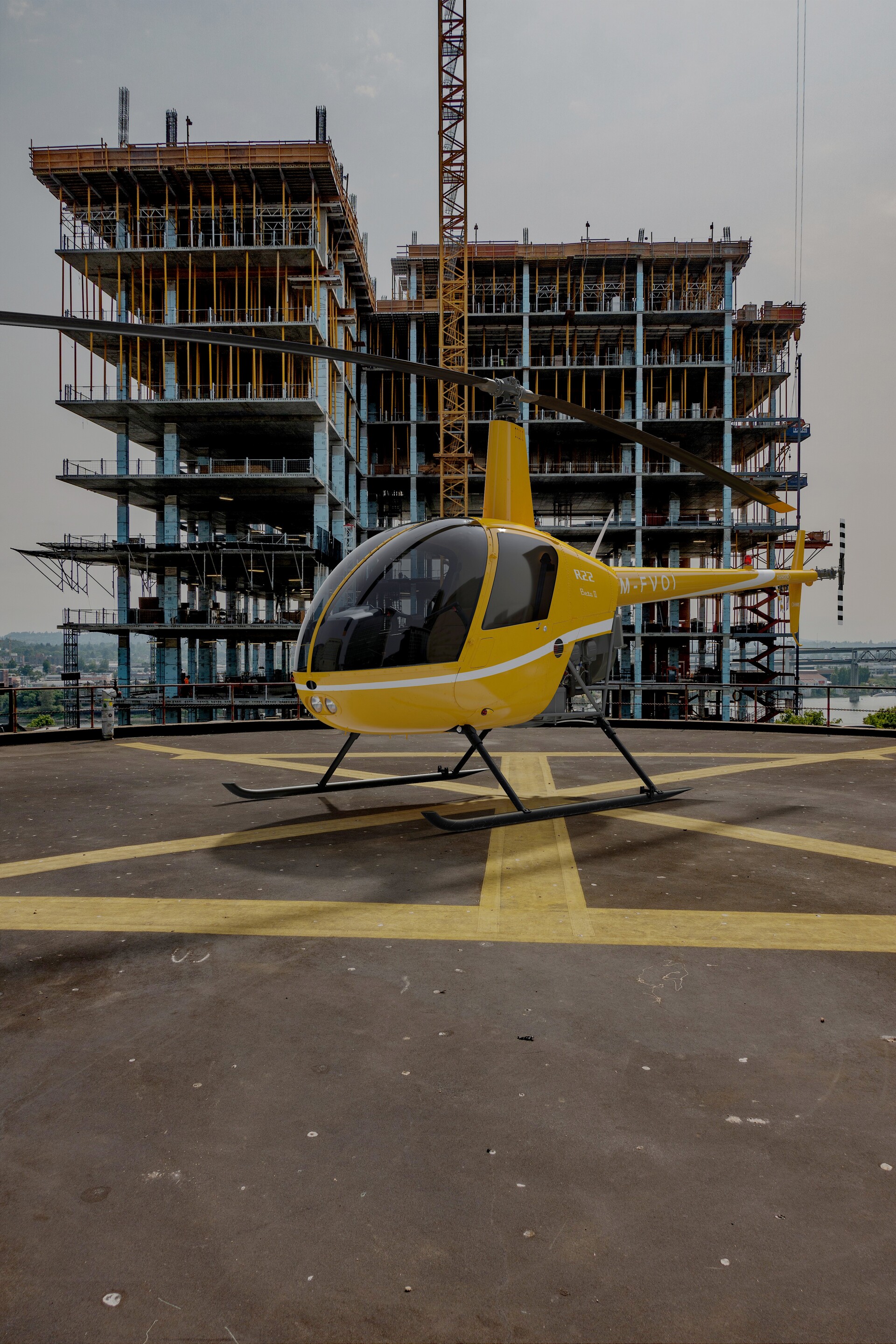 ArtStation - Helicopter Robinson R22 - Vray Render