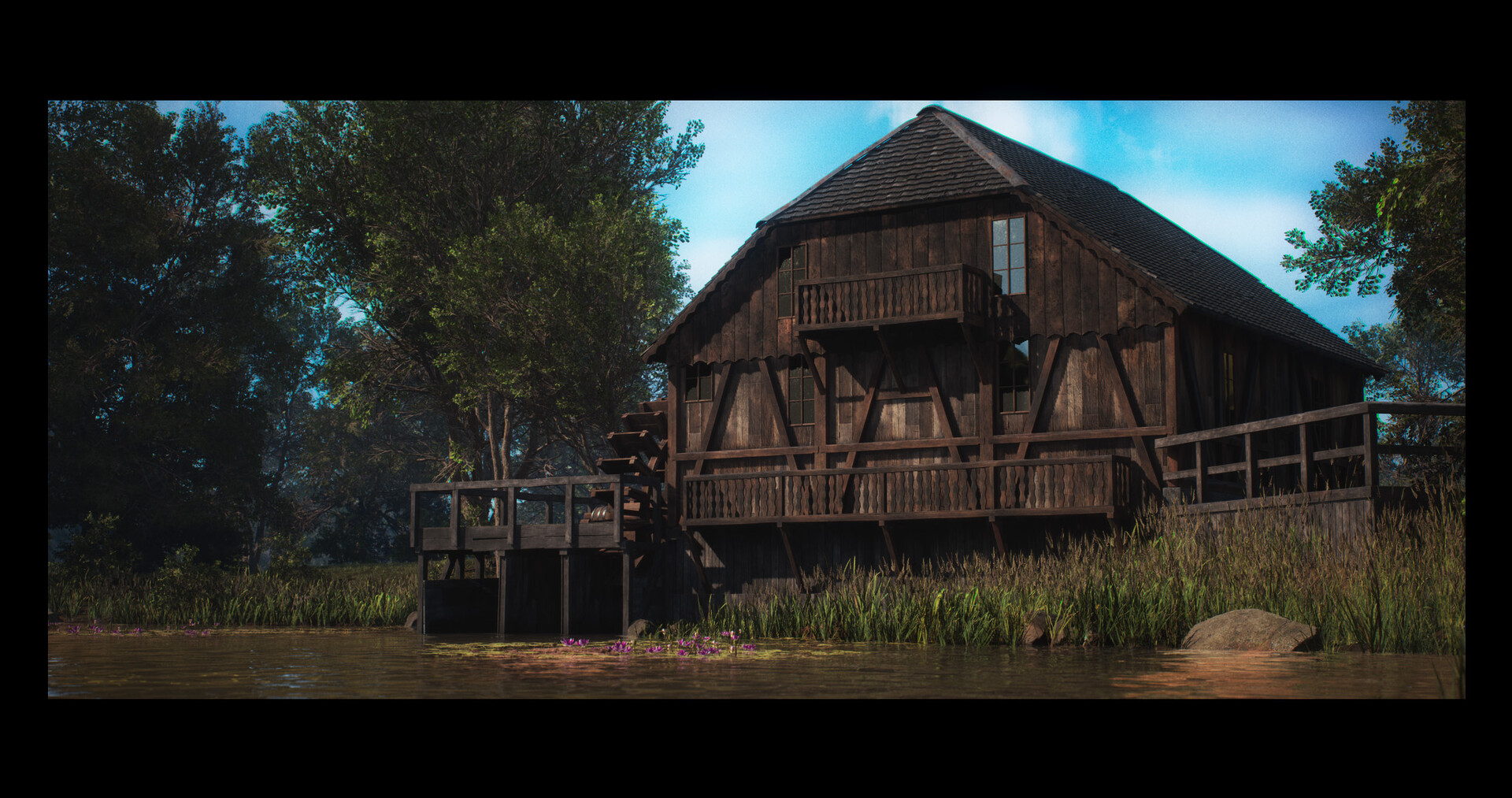 ArtStation - Watermill