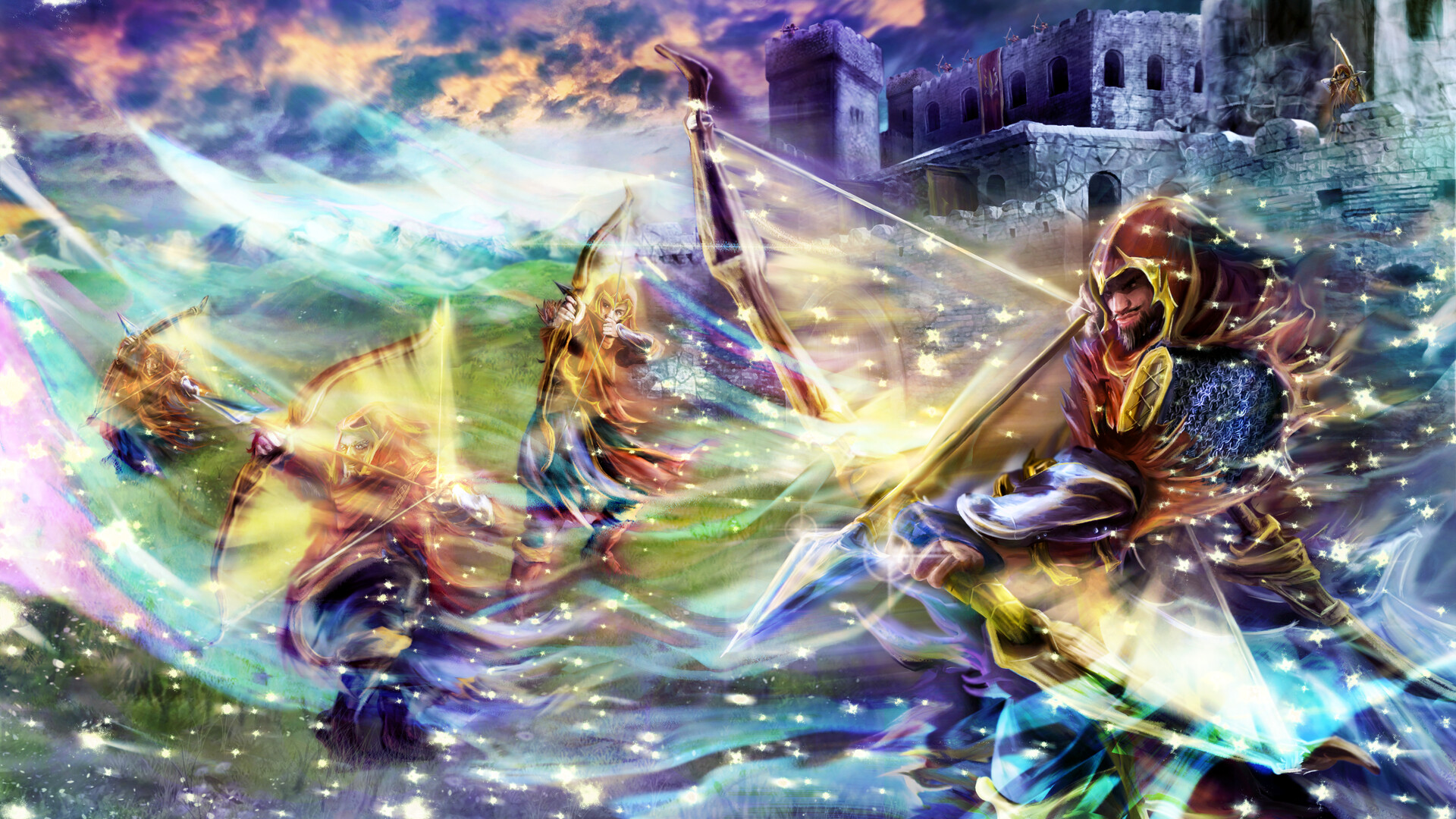 ArtStation - Cardinal Archers