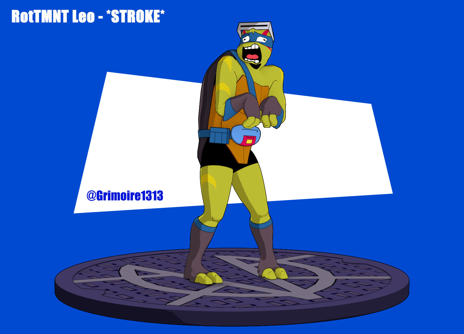 ArtStation - RotTMNT Leo 01
