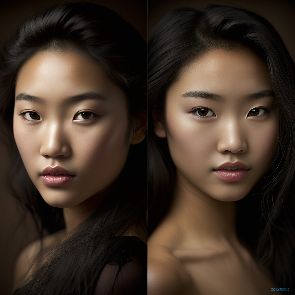 ArtStation - Twins / Doppelgangers V2 Midjourney