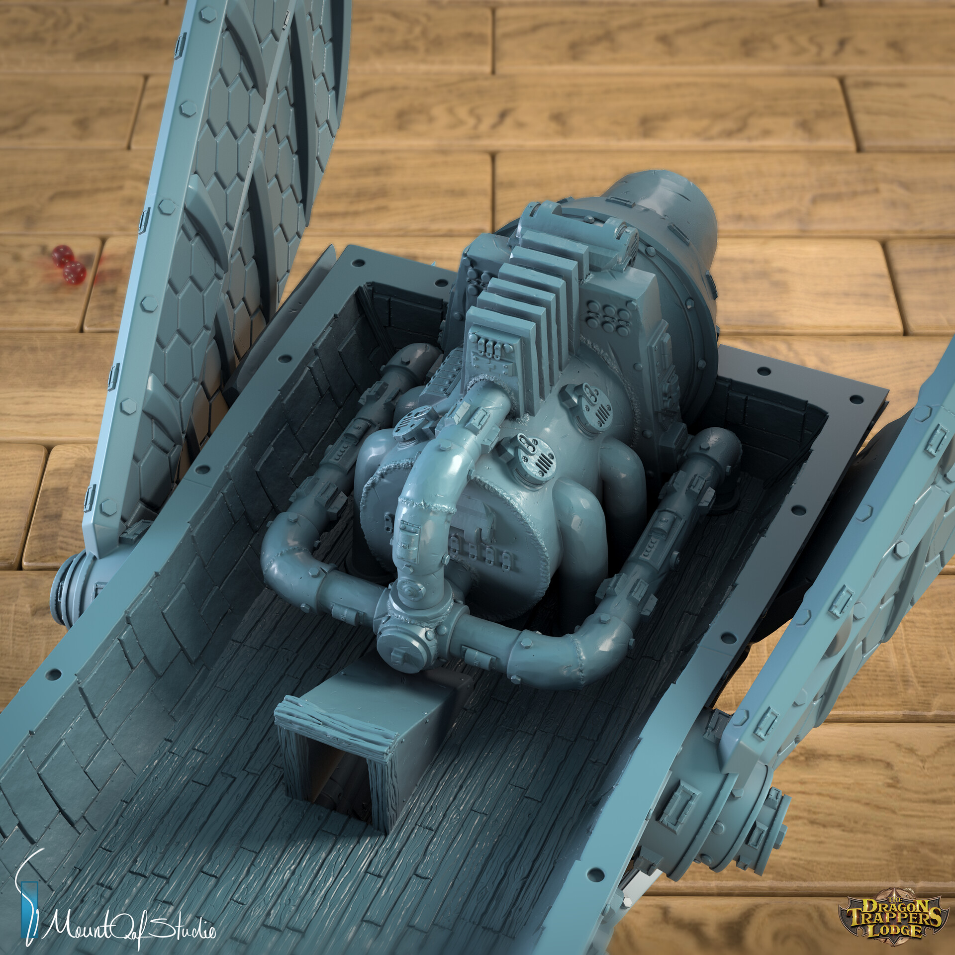 Mount Qaf Studio - The Indignitary (Journey through the Astral sea)