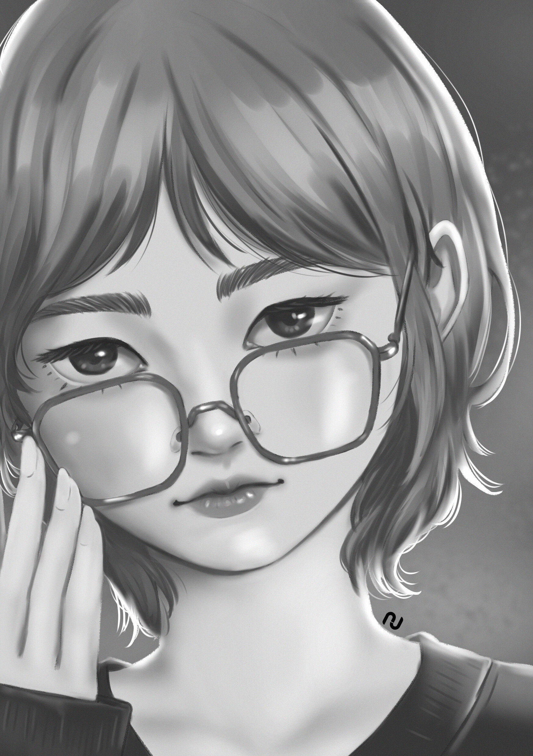 ArtStation - Gray scale study