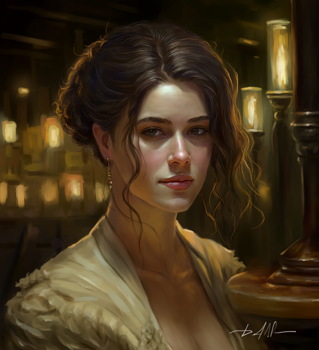 ArtStation - Digital Portrait - CSP