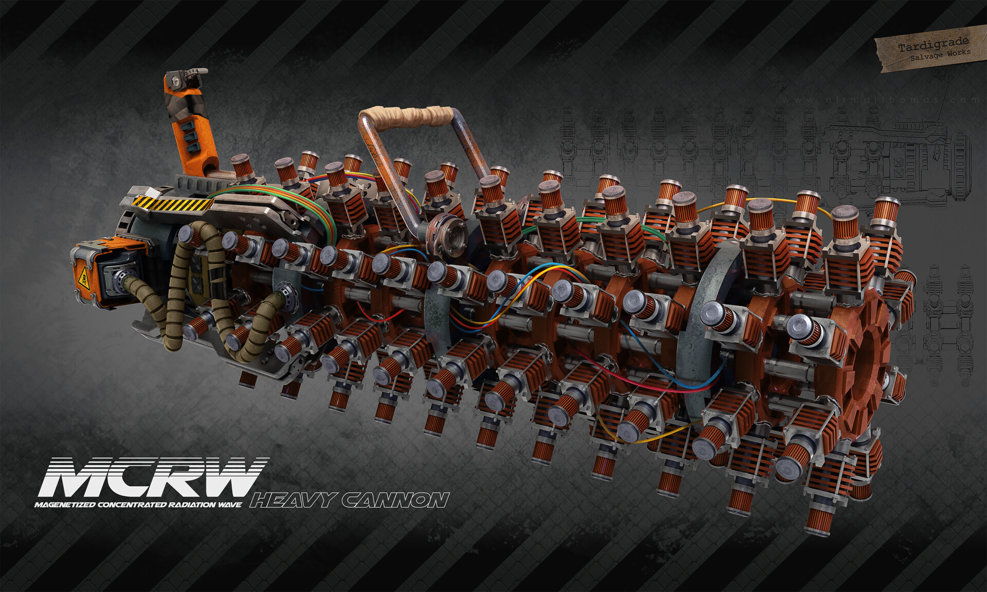ArtStation - MCRW Heavy Cannon