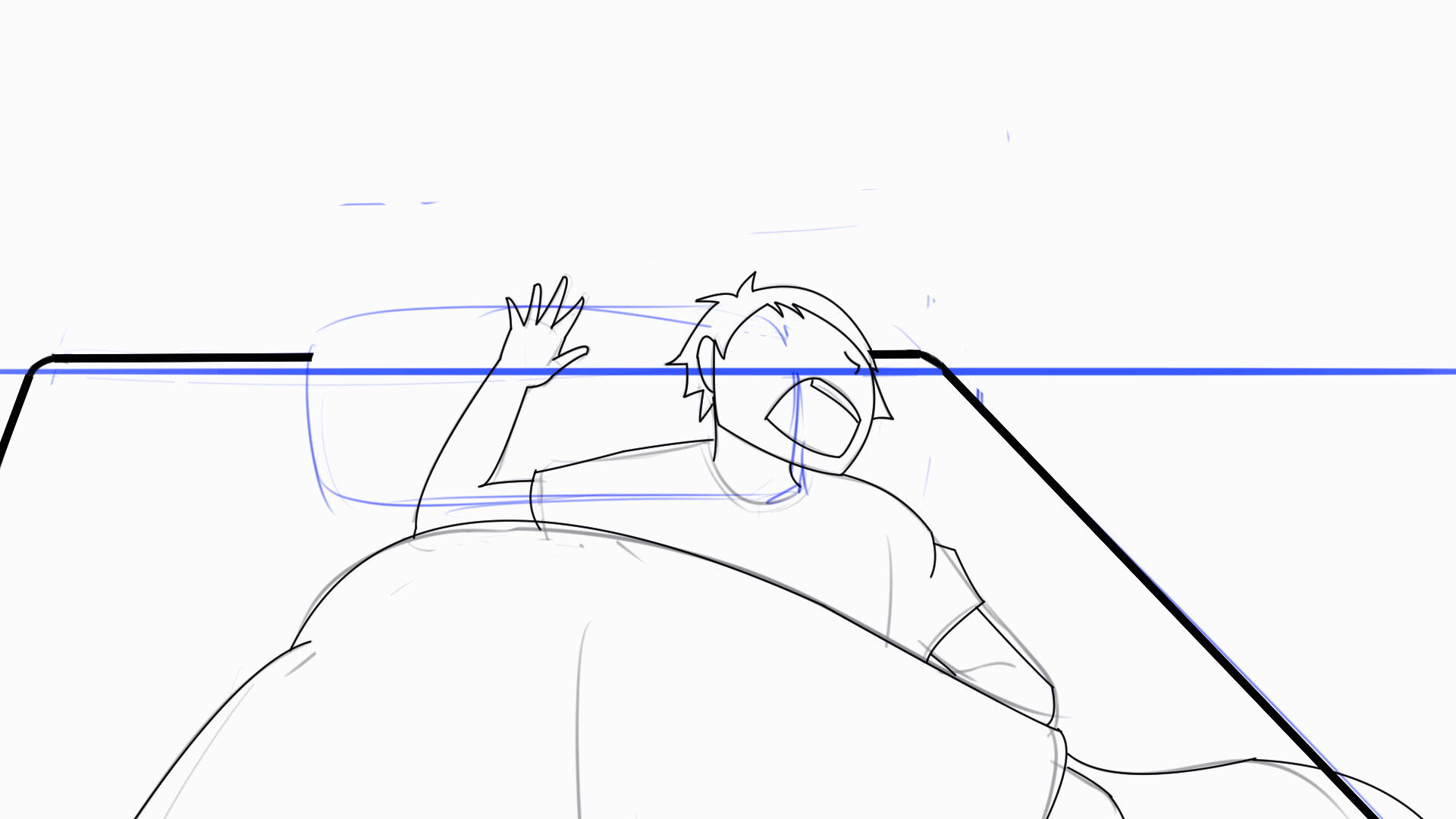 ArtStation - wake up animation