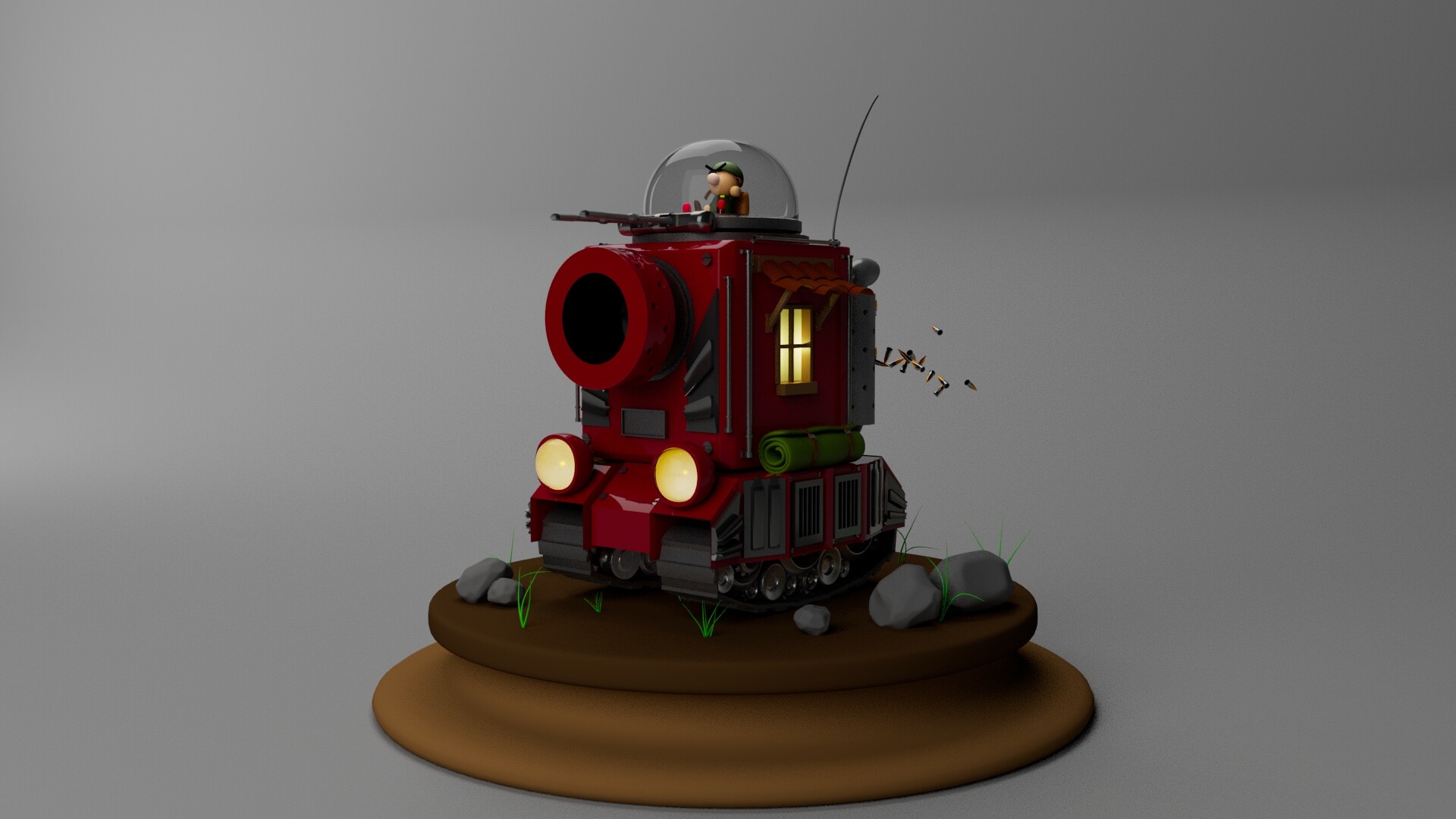 ArtStation - GO-KART-TANK
