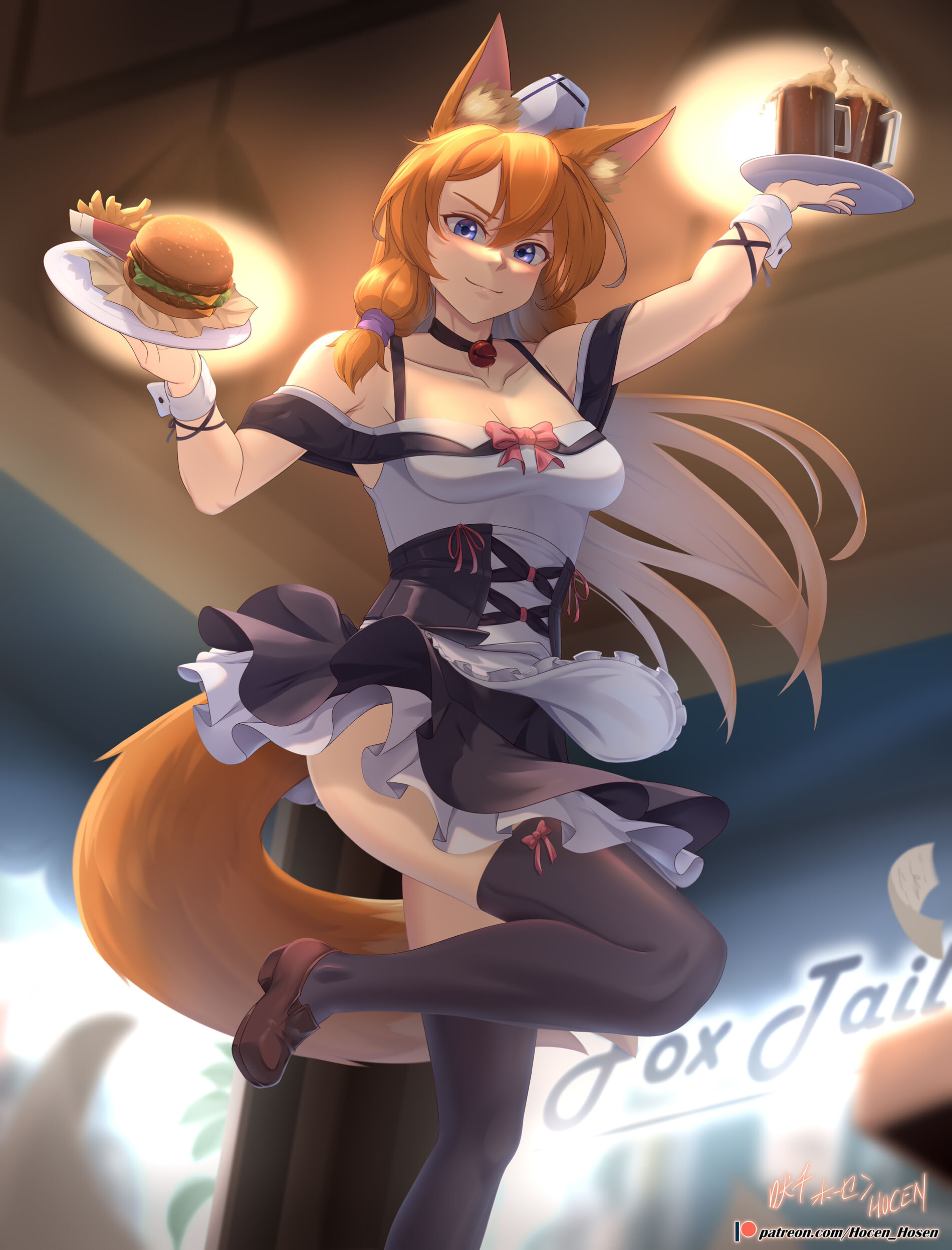 ArtStation - Original - Kitsu Maid!