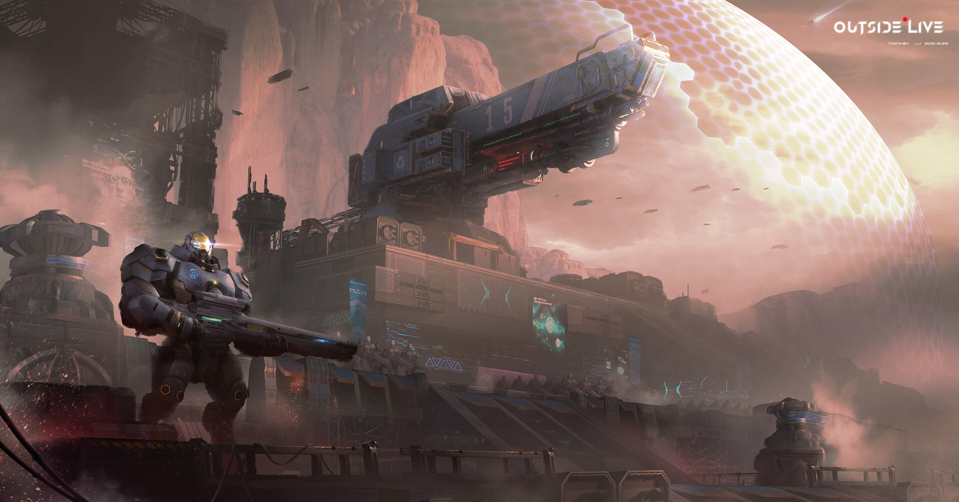 ArtStation - mech loading