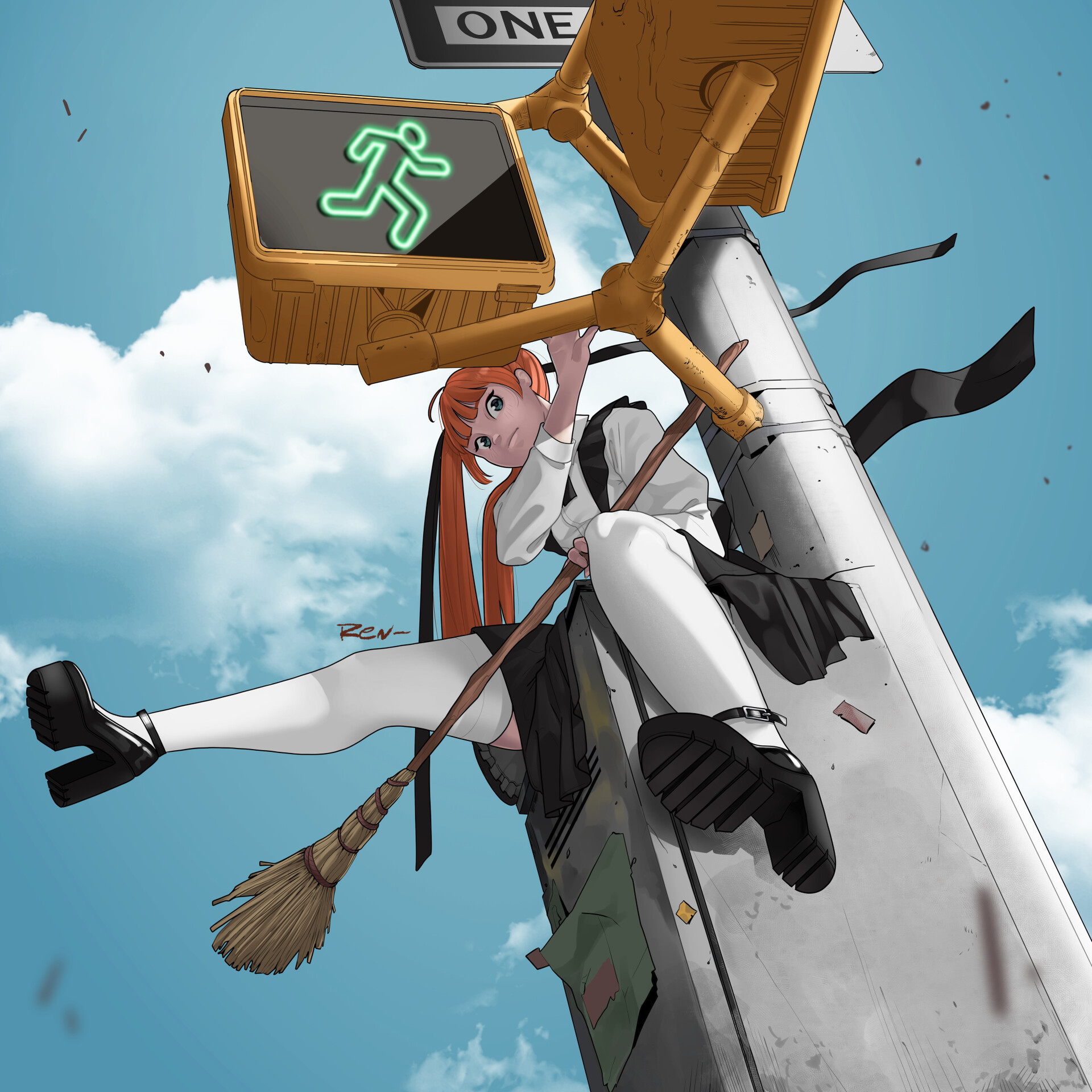 ArtStation - Witch Girl Delivery