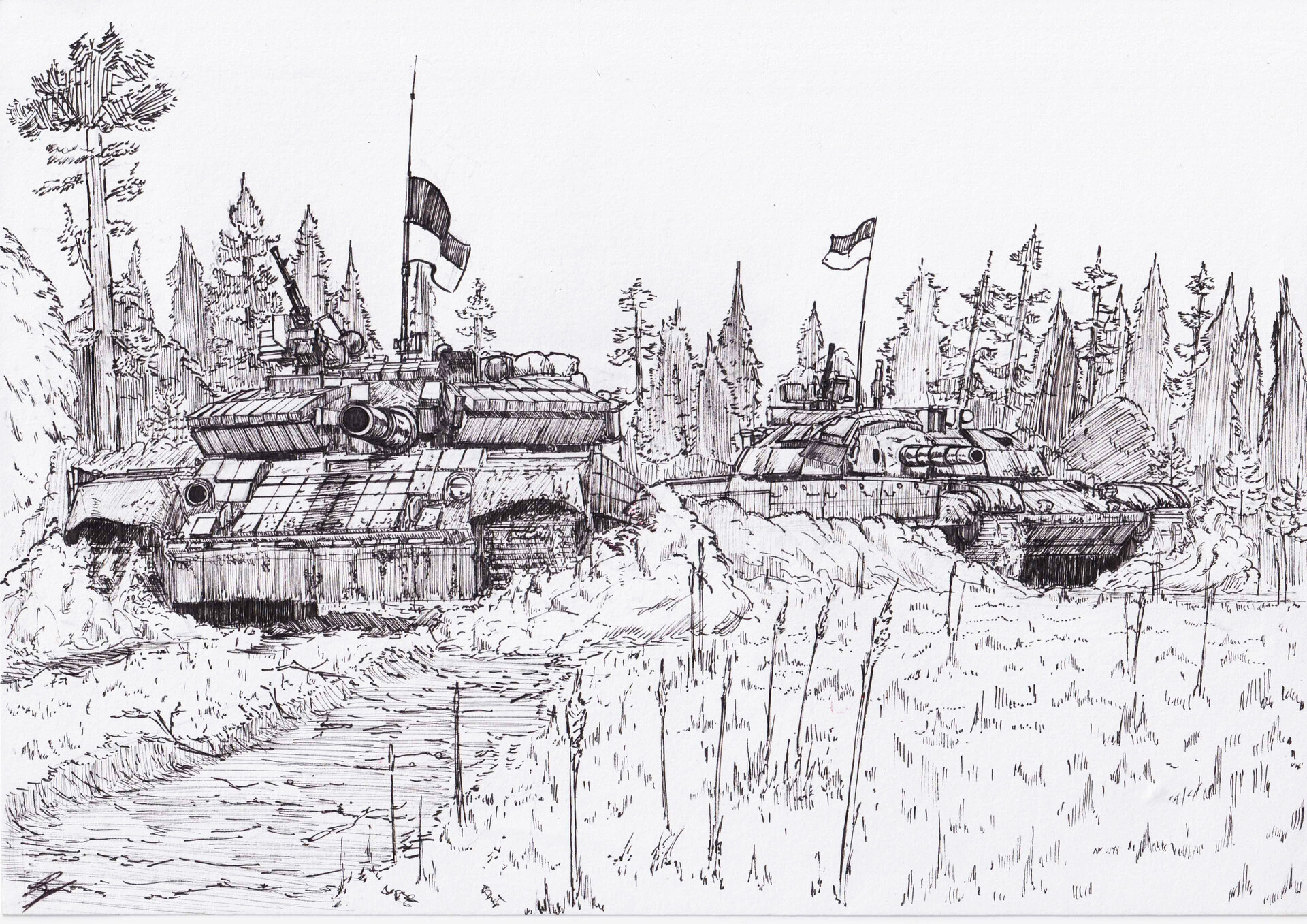 ArtStation - T-64BV and T-64 BM Bulat