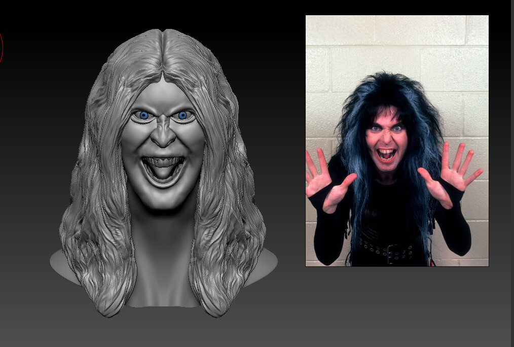 ArtStation - Blackie Lawless (W.A.S.P)