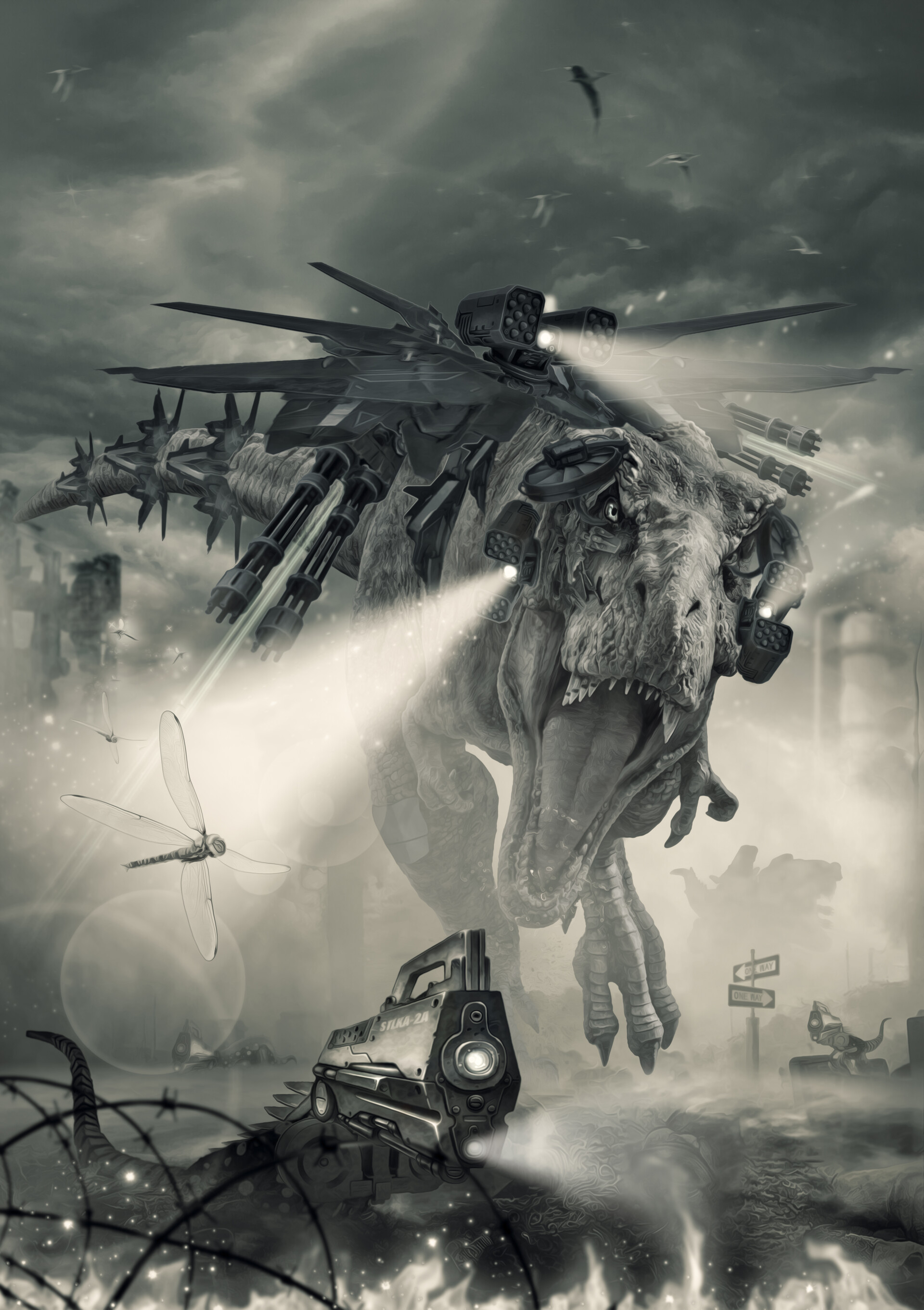 ArtStation - Mechasarus Rex