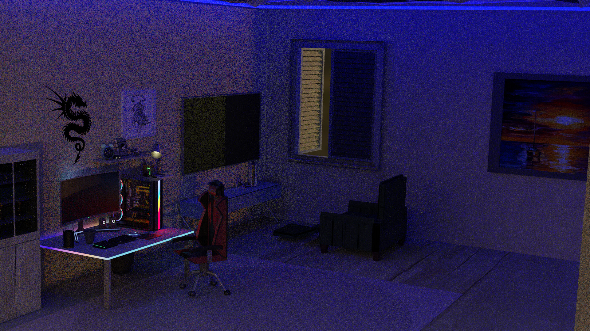 ArtStation - junior design room