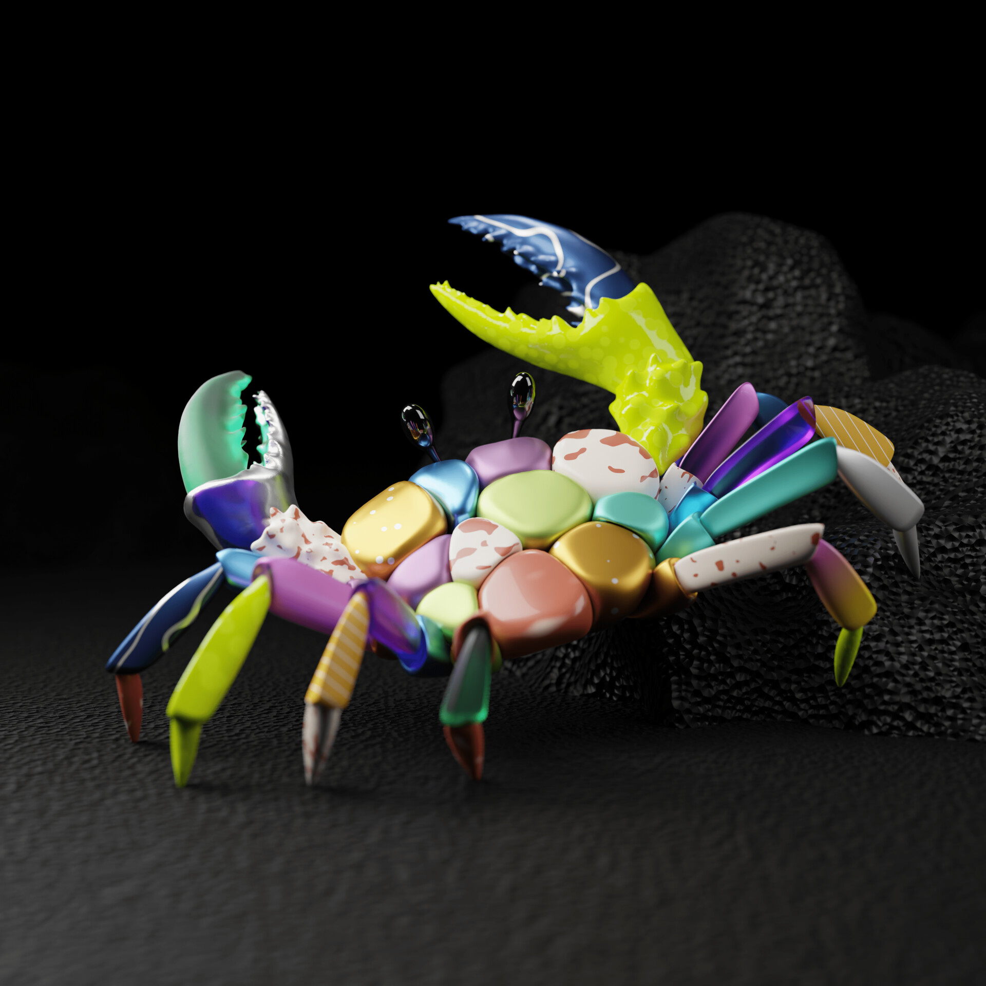 ArtStation - Abstract 3D Crab