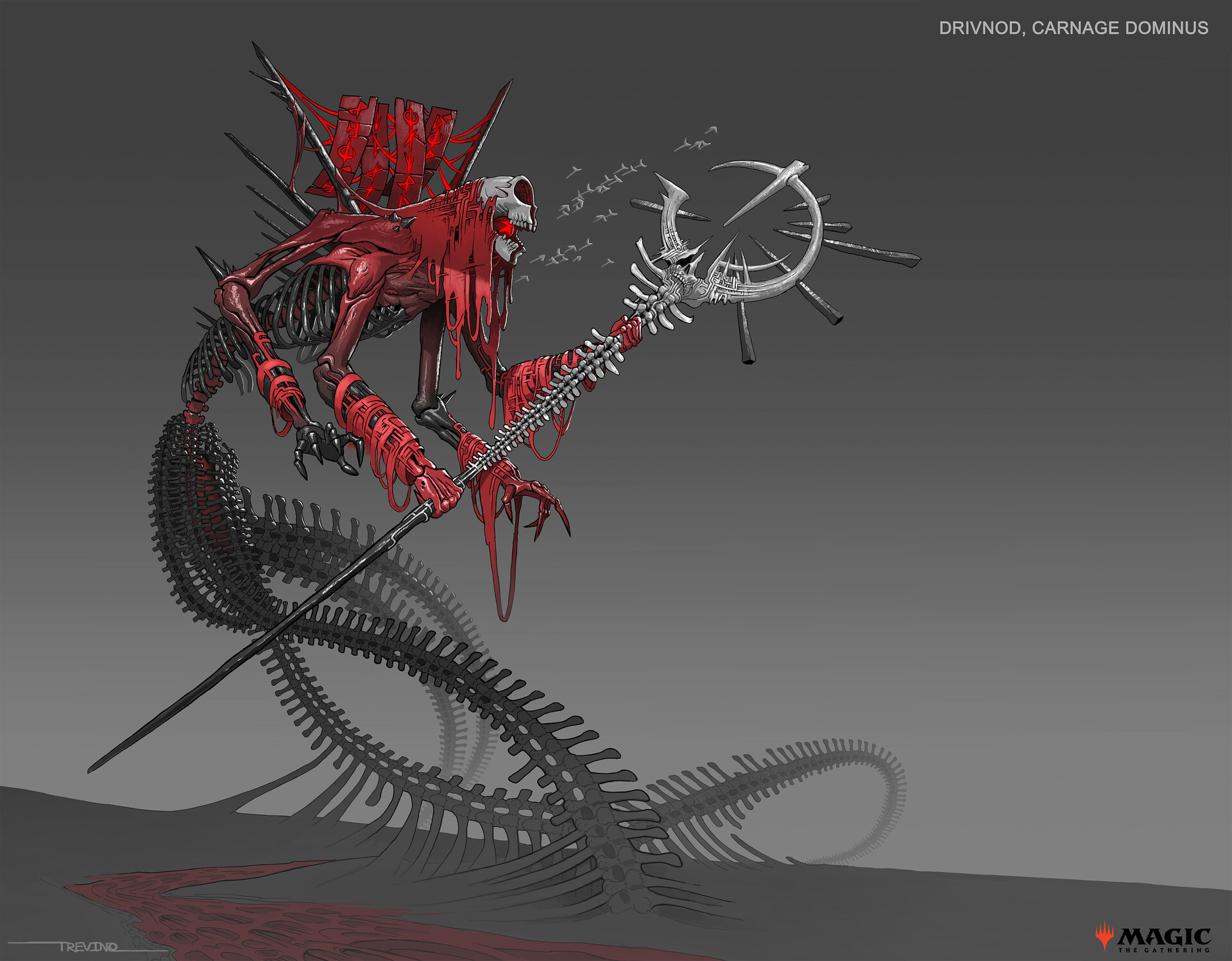 Drivnod, Carnage Dominus by Robbie Trevino : r/ImaginaryDemons