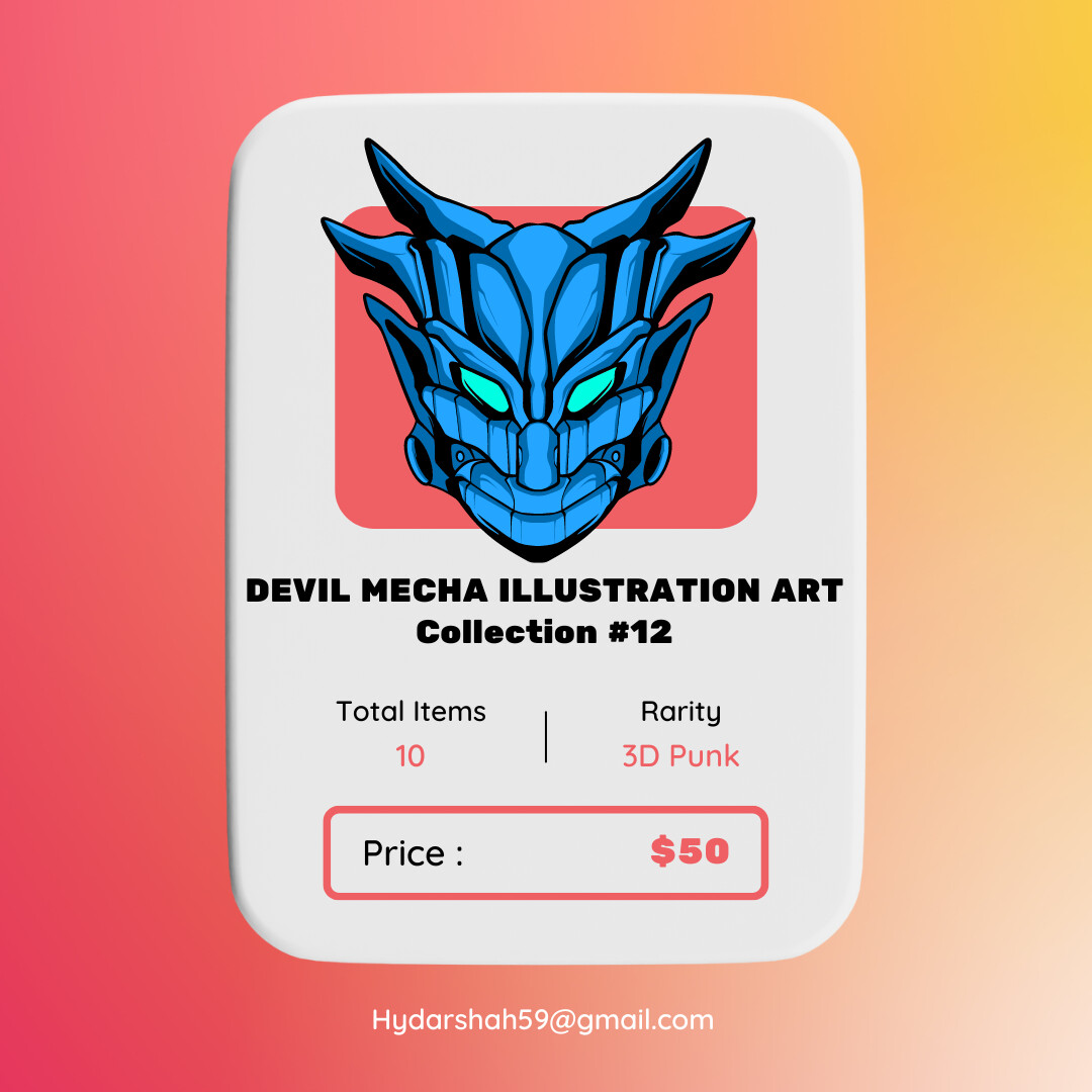 ArtStation - DEVIL MECHA ILLUSTRATION ART